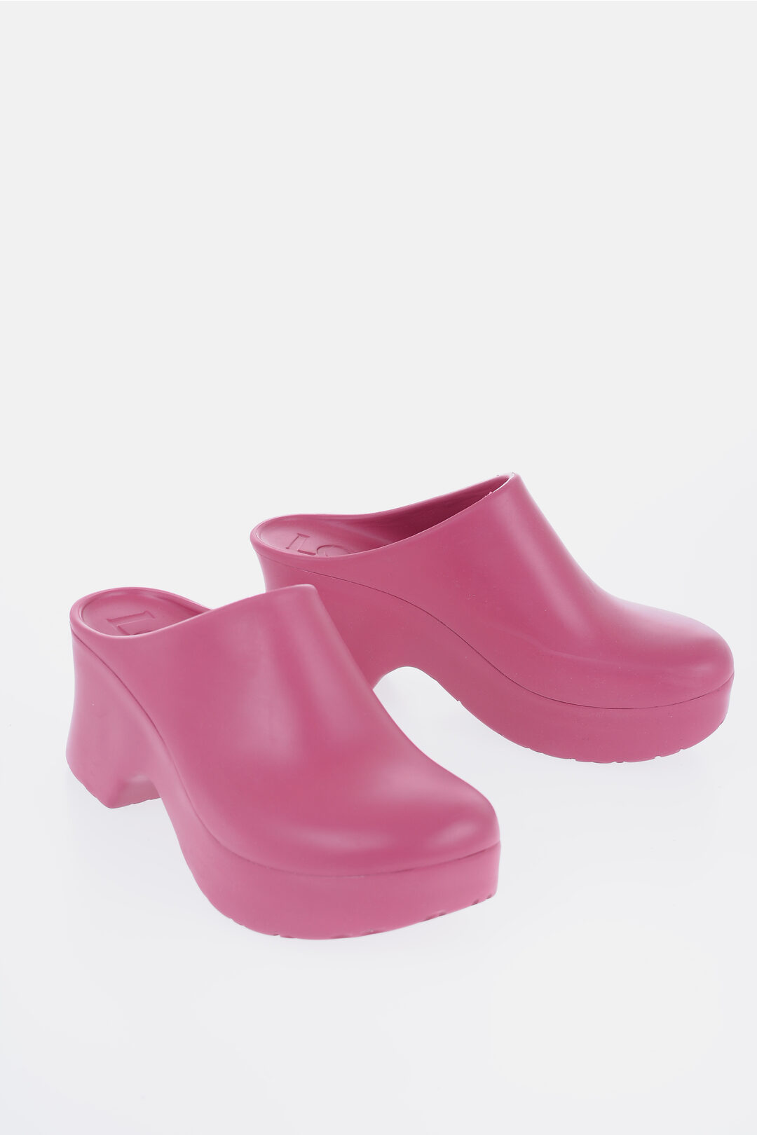 Loewe Solid Color Rubber Clogs Heel 9cm women - Glamood Outlet
