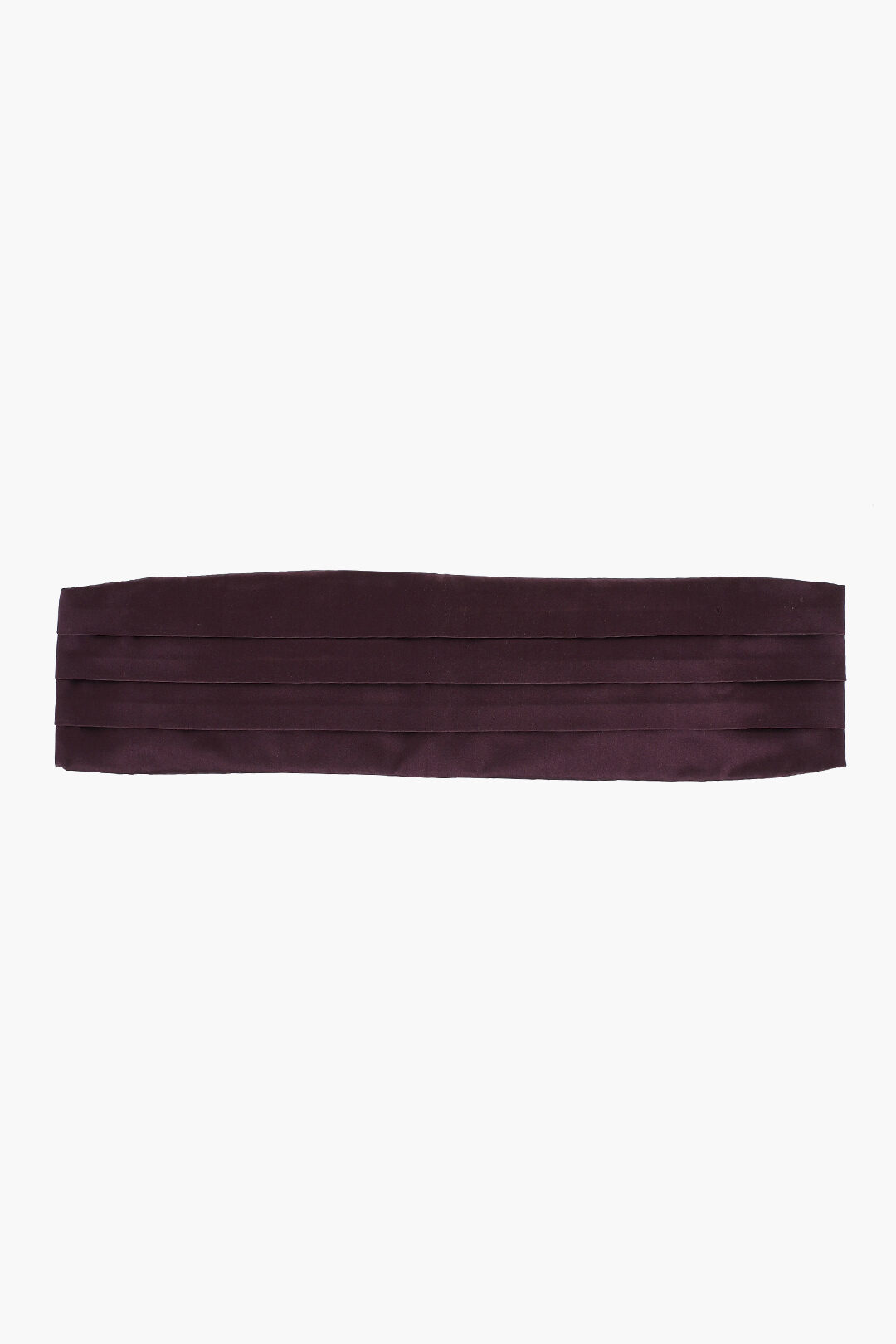 Corneliani Solid Color Silk Cummerbund with Pleats herren - Glamood Outlet