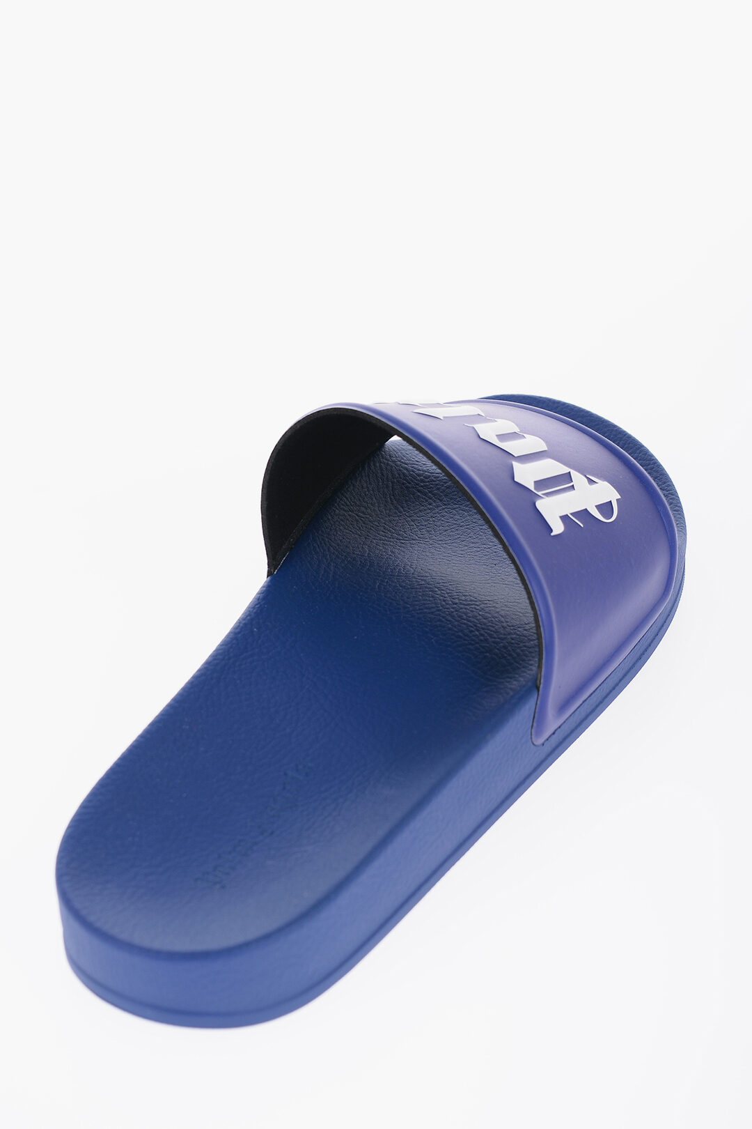 Palm Angels Solid Color Slides with Contrasting Logo men - Glamood Outlet