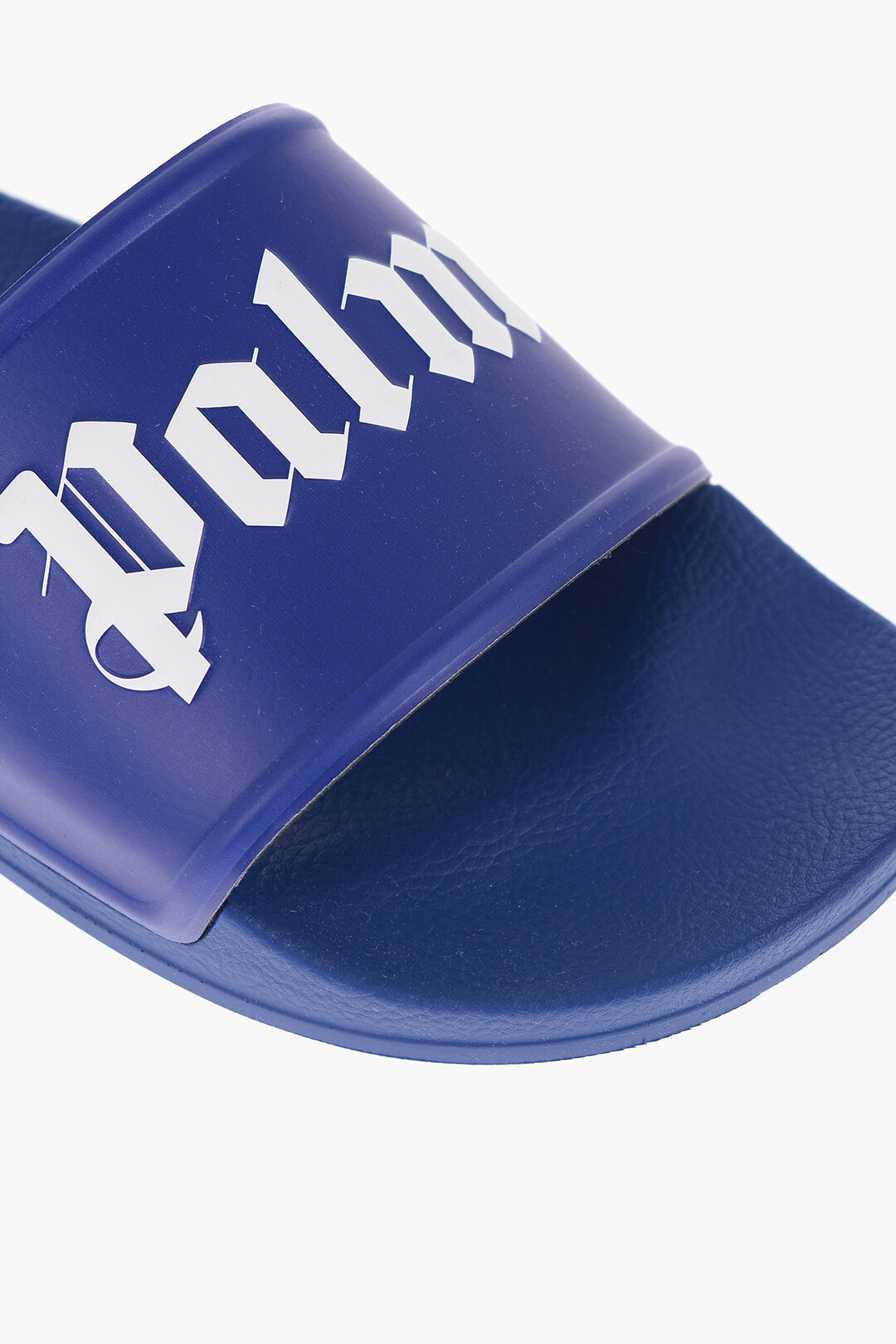 Palm Angels Solid Color Slides with Contrasting Logo men - Glamood Outlet
