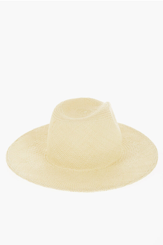 Ruslan Baginskiy Solid Color Straw Hat women - Glamood Outlet