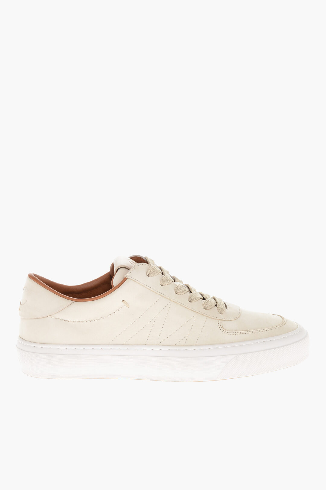 Moncler Solid Color Suede Low-Top Sneakers men - Glamood Outlet