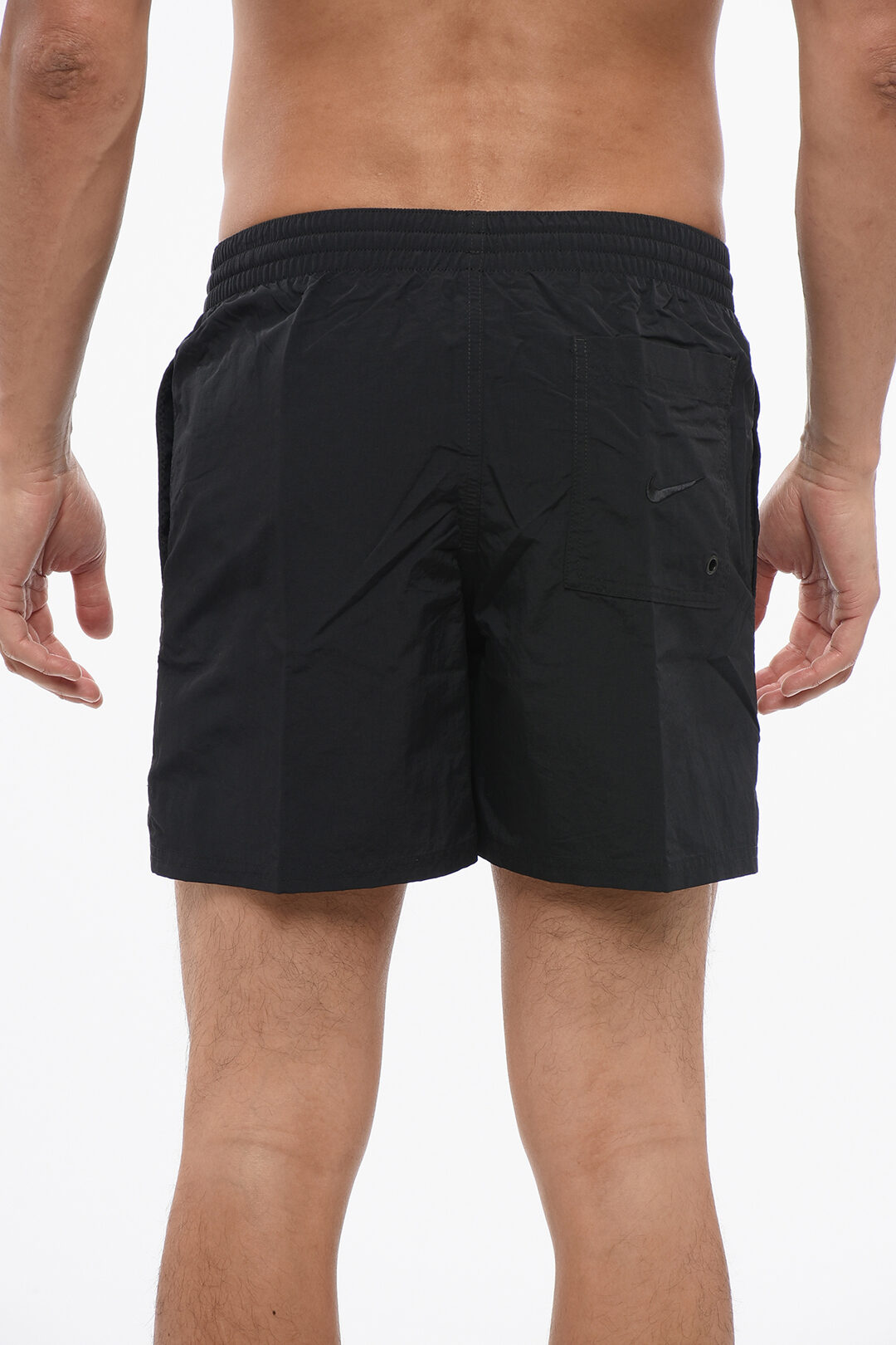 Nike Solid Color Swim Shorts with Sneakers Patch men - Glamood Outlet