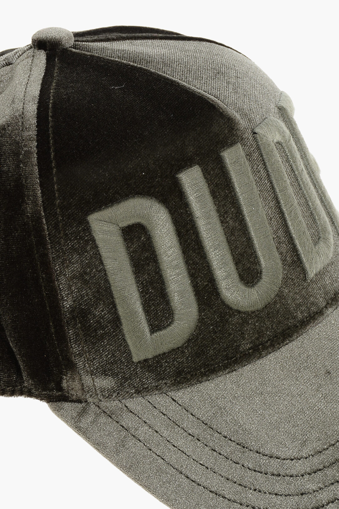 Dsquared2 Solid Color Velvet DUDE Cap men - Glamood Outlet