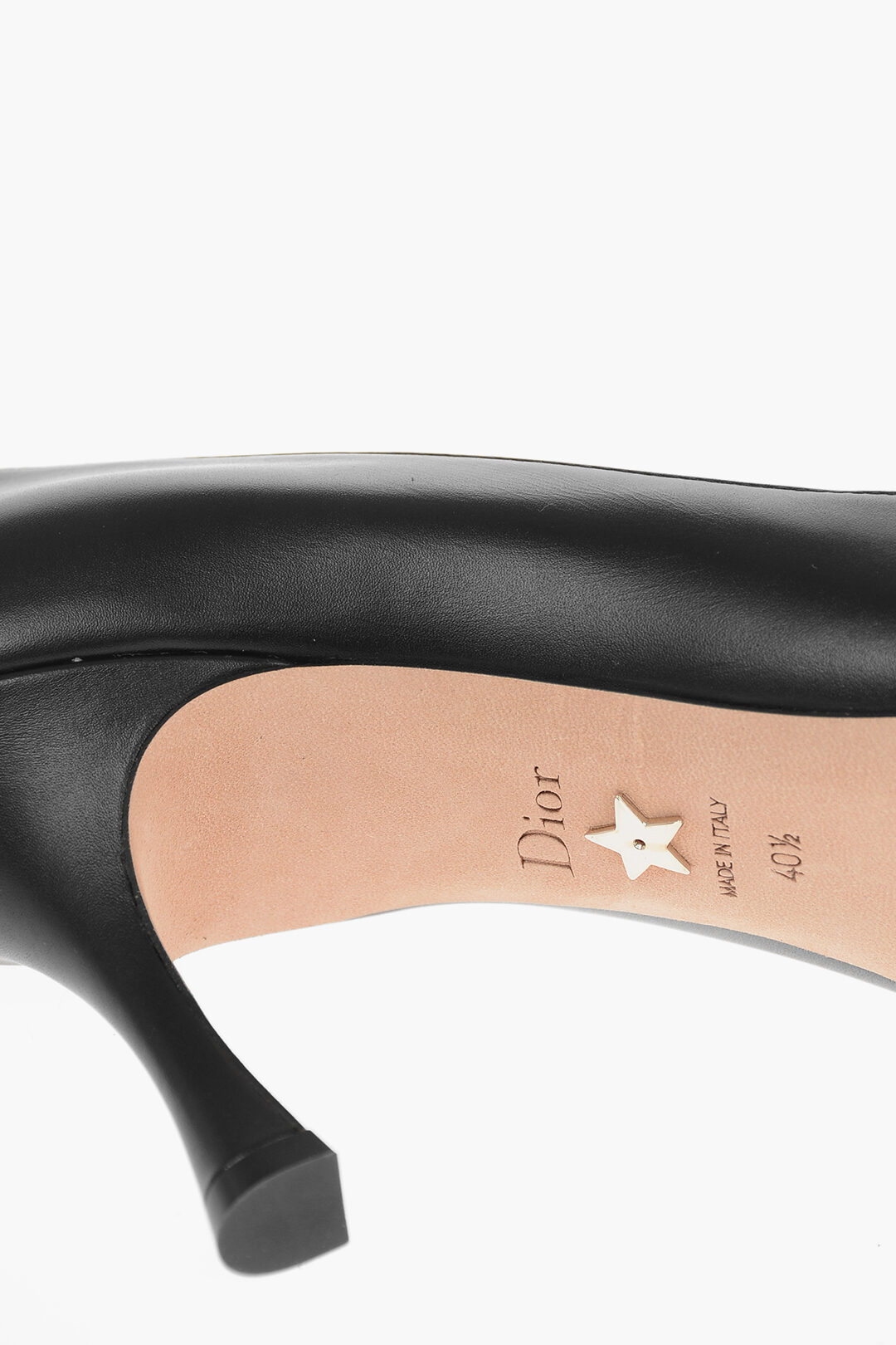 Dior Spool Heel Leather Pumps 8cm women - Glamood Outlet