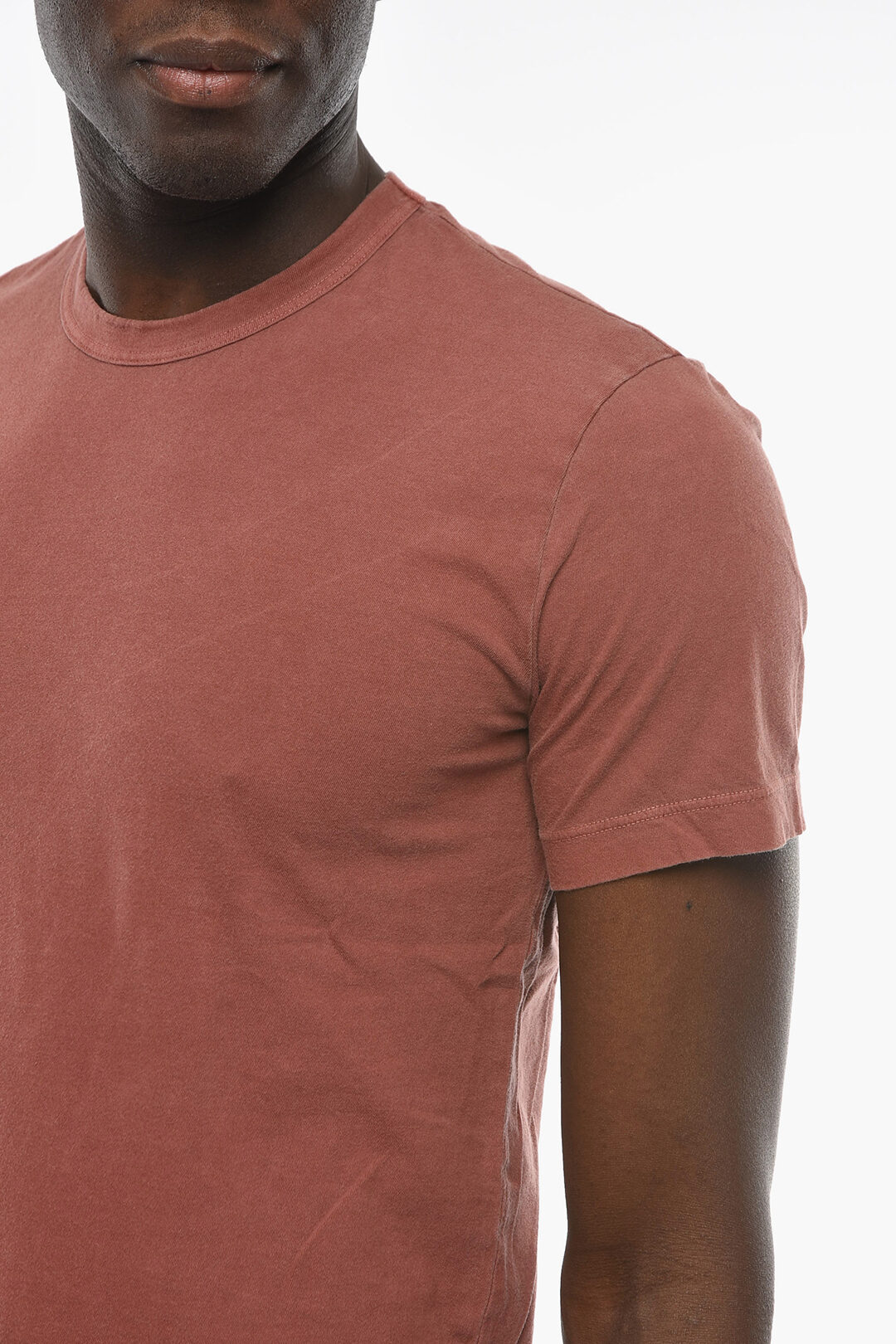 James Perse STANDARD Solid Color Crew-Neck T-shirt men - Glamood Outlet