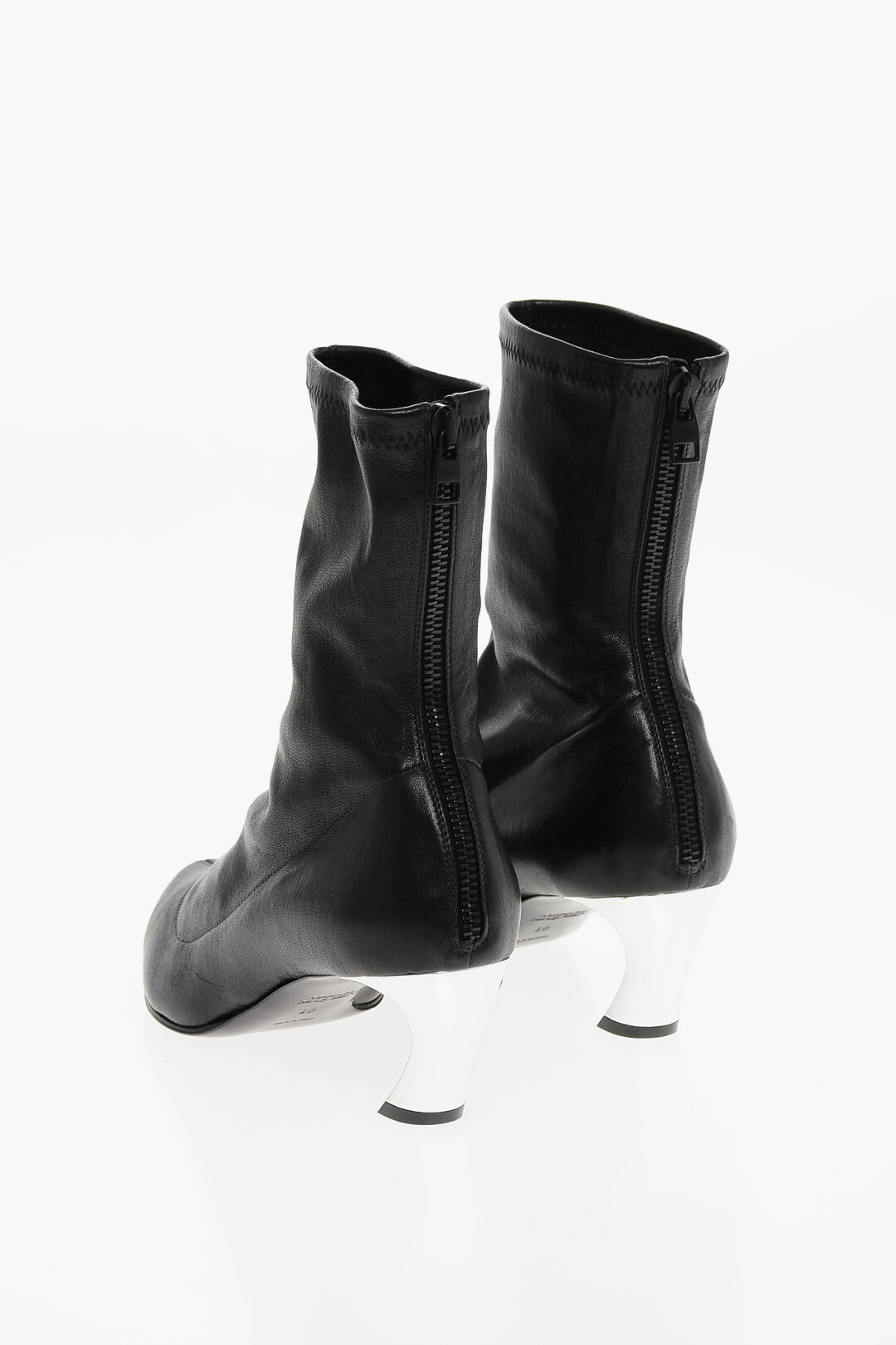 Alexander McQueen Stiefeletten aus Leder mit Statement-Absatz 6cm damen ...
