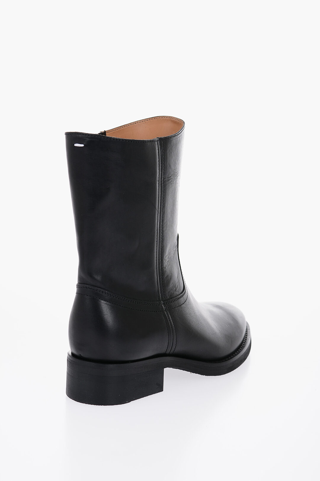 Maison Margiela Stivale In Pelle Effento Vintage uomo - Glamood Outlet