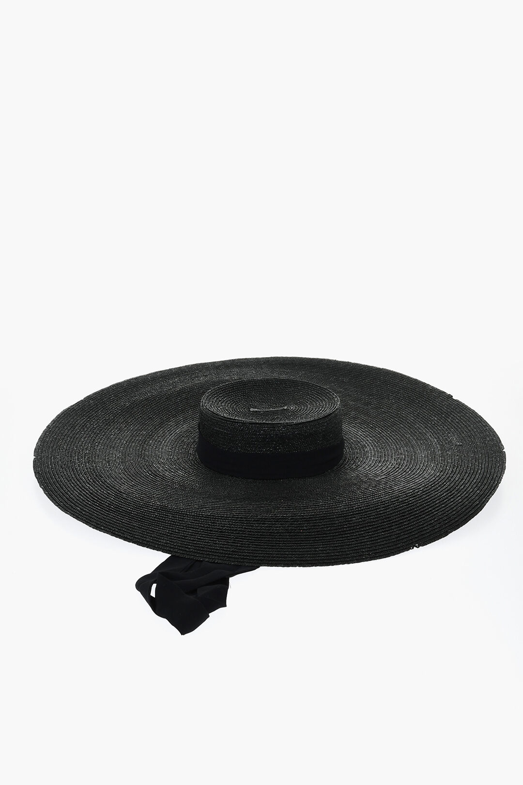 Elisabetta Franchi Straw Floppy Hat with Self-tie Detail women ...