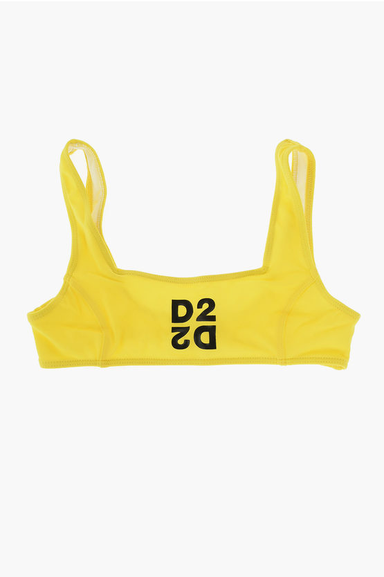Dsquared2 Kids stretch bikini with print girls - Glamood Outlet