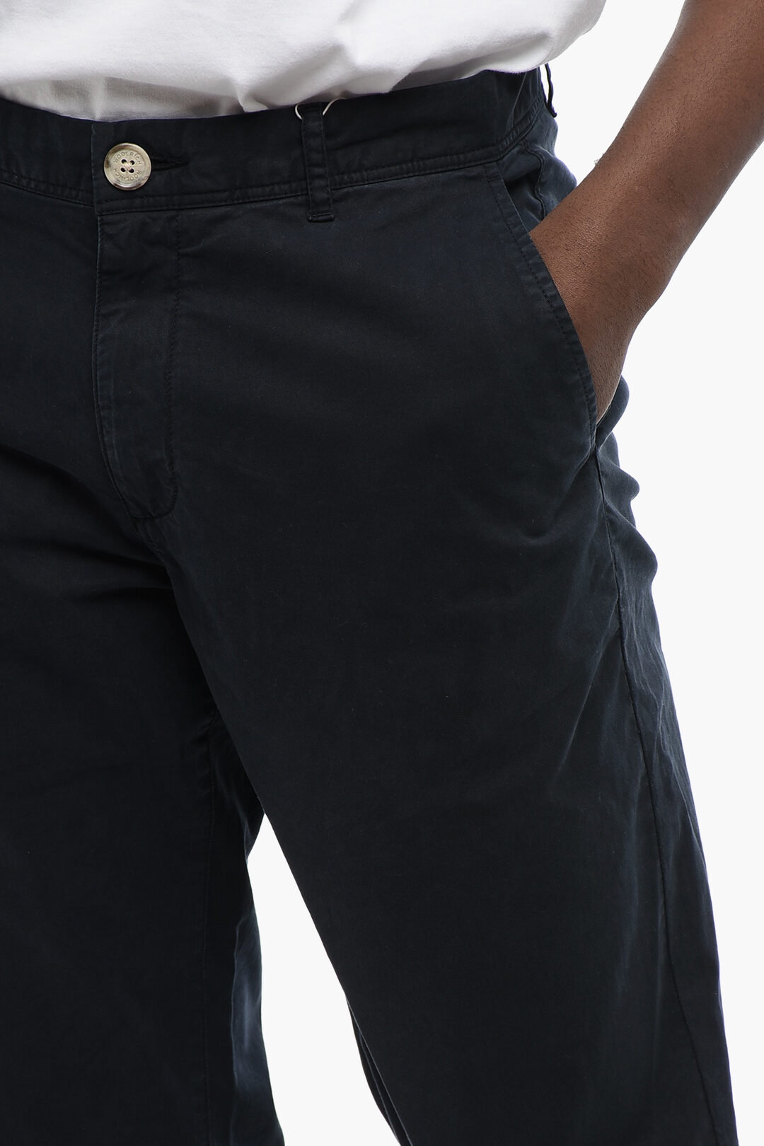 Woolrich Stretch Cotton Chinos Pants men - Glamood Outlet