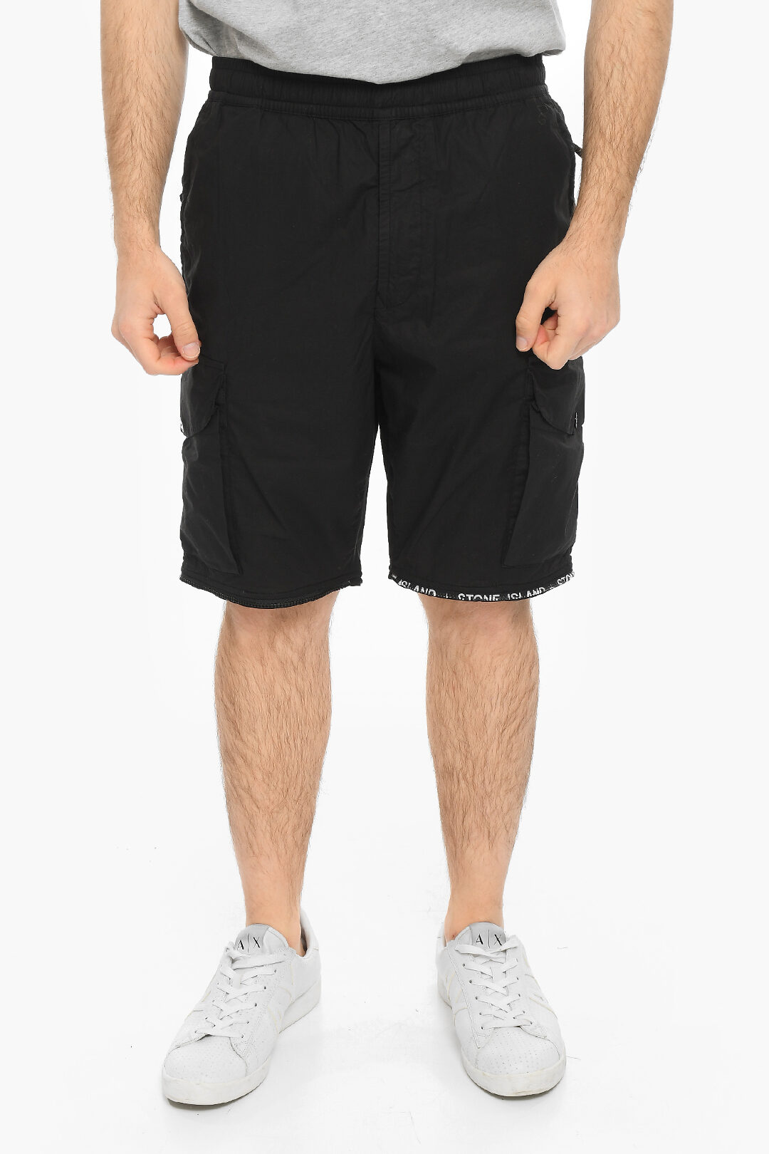 Stone Island Stretch Cotton Modular Cargo Pants men - Glamood Outlet