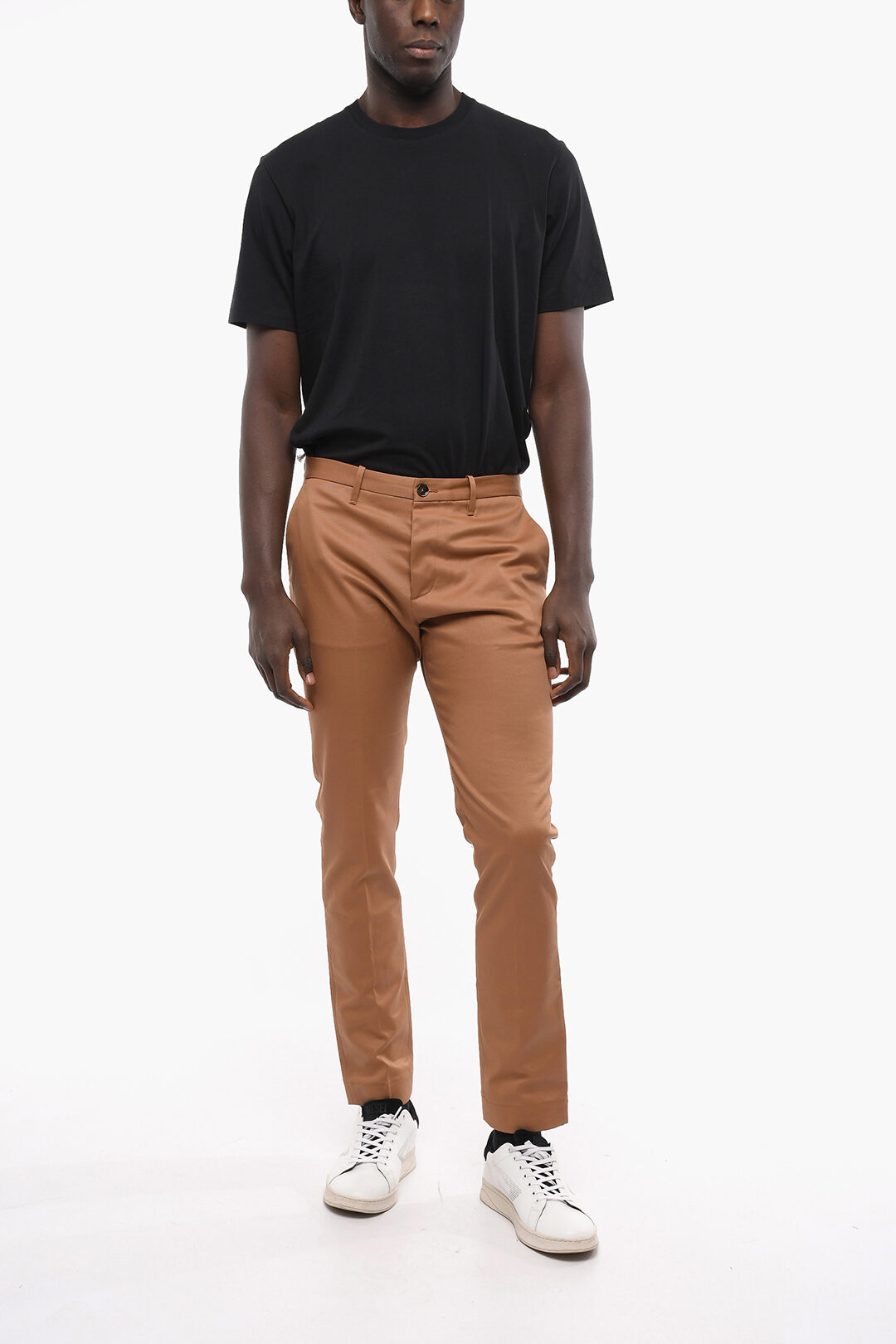 Nine In The Morning Stretch Cotton Slim Fit EASY MAN Chino Pants men ...