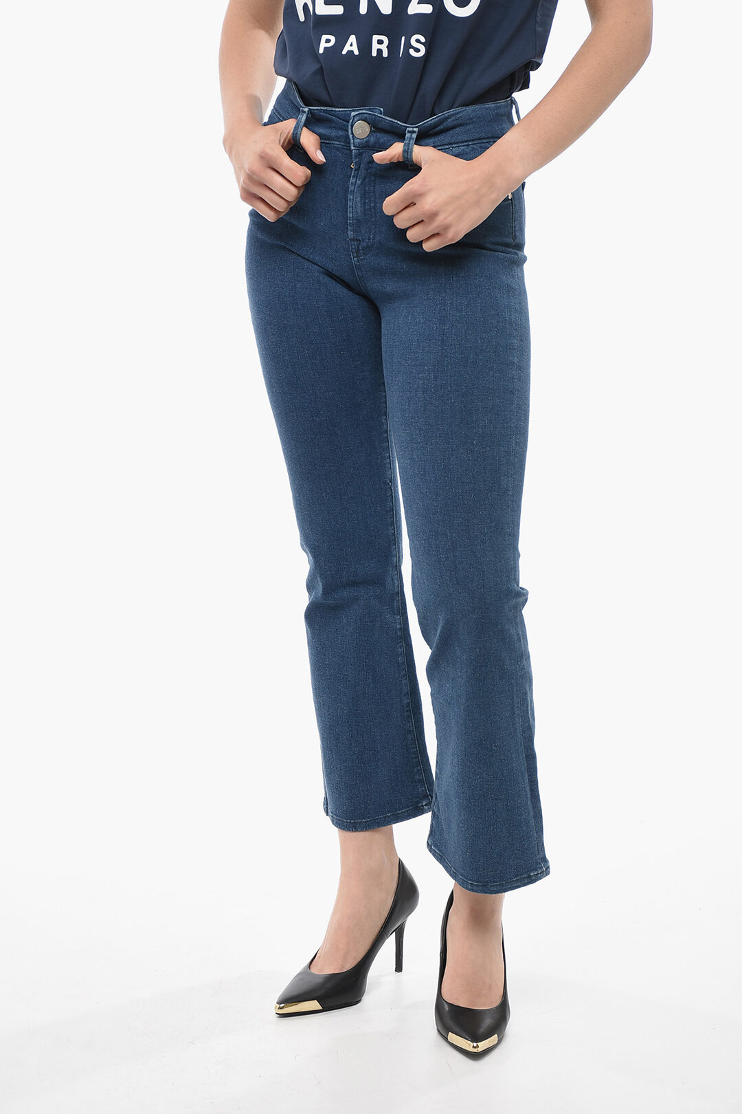 GEMS Stretch Denim FEDE Bootcut Jeans 22cm damen Glamood Outlet