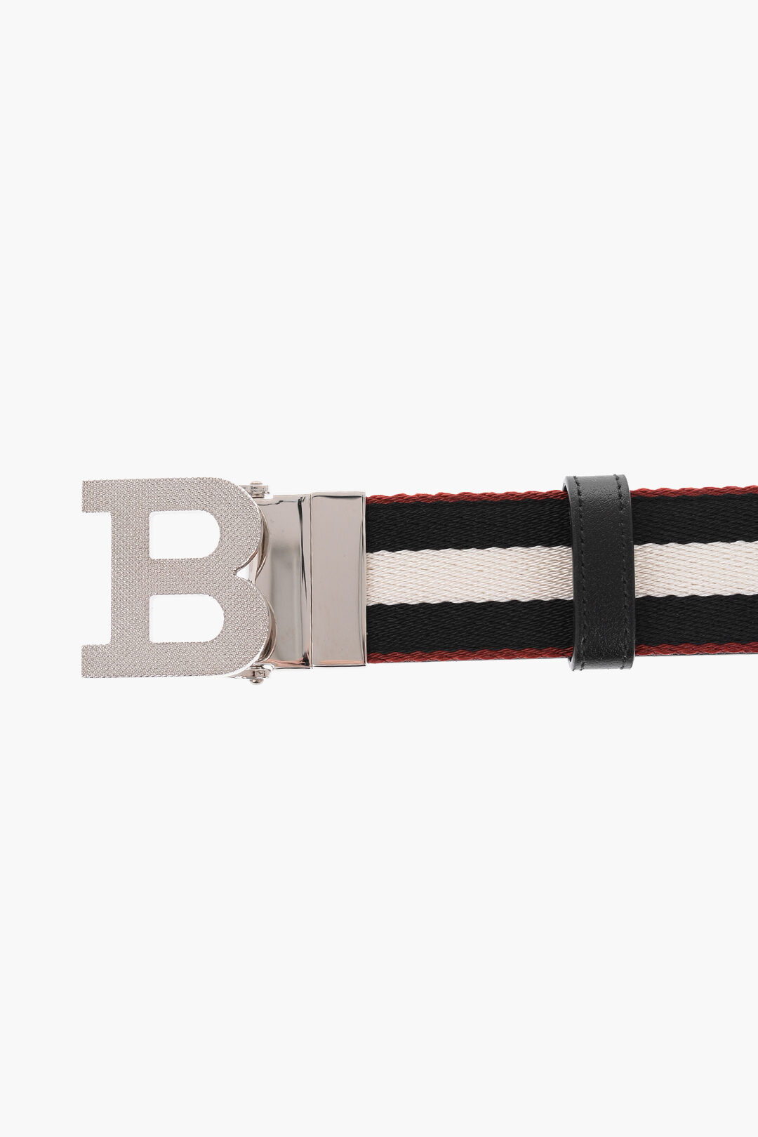 Bally Striped Belt with Leather Inner 35mm men - Glamood Outlet