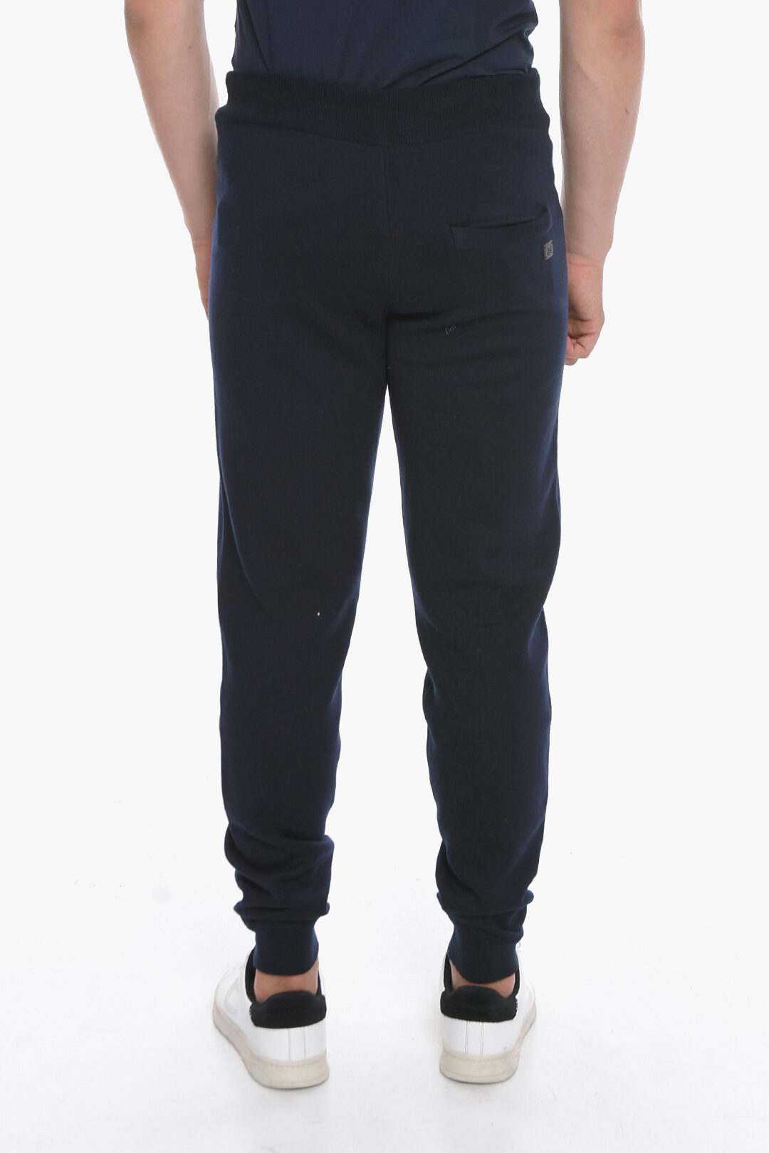 Corneliani STYLE & FREEDOM Contrasting Band Knitted Sweatpants men ...