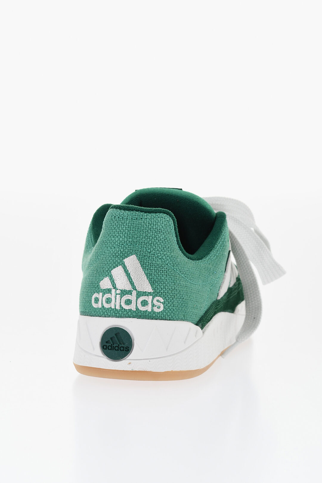 Adidas Suede and Fabric ADIMATIC Low-Top Sneakers with Wave Sole men ...
