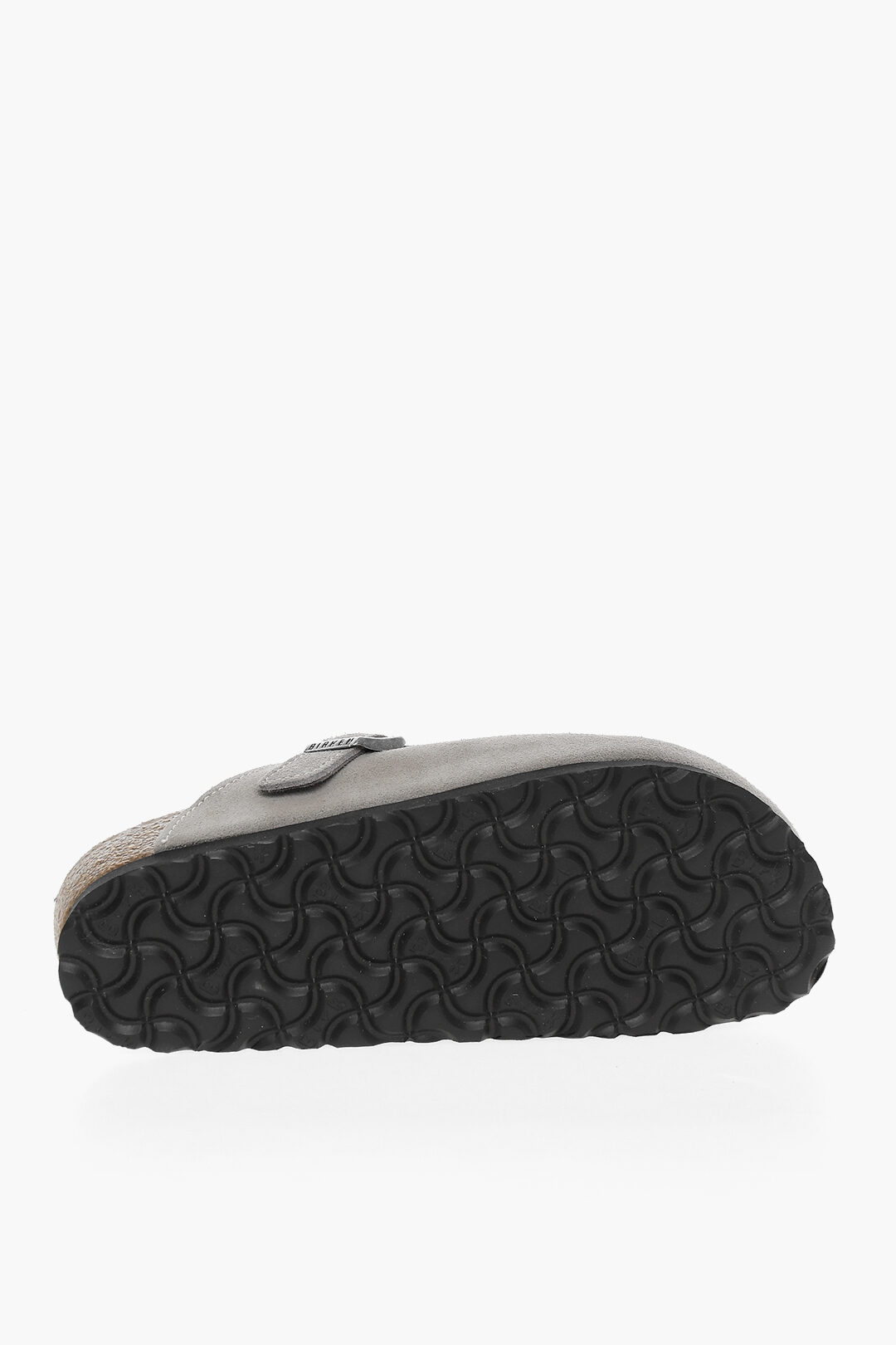 Birkenstock Suede Leather Sabot With Shearling Padding women - Glamood ...