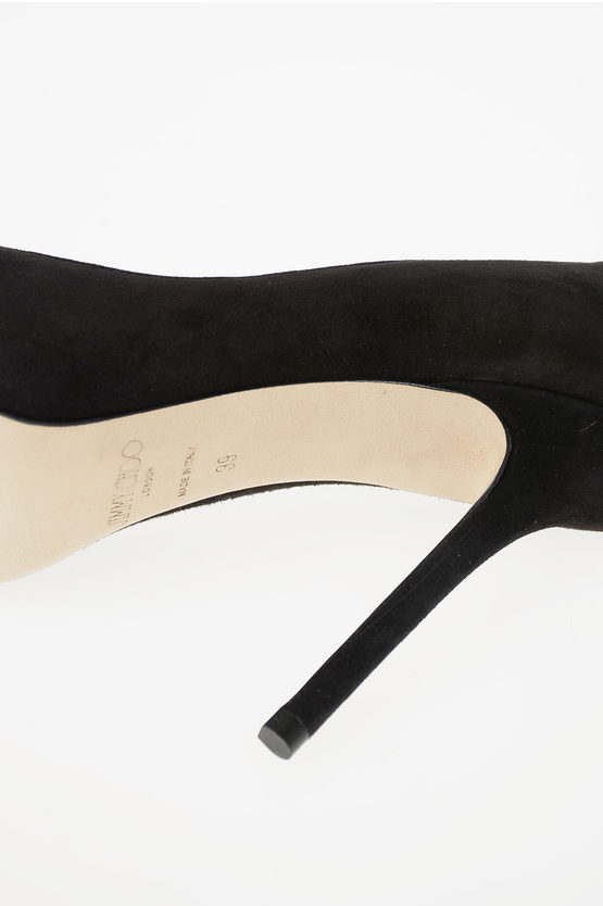 Jimmy Choo Suede LOVE JC Pumps 10cm women - Glamood Outlet