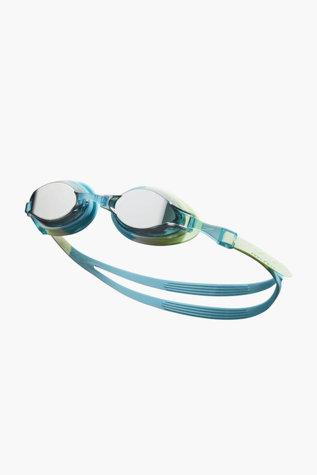 Nike KIDS SWIM Mirrored Lenses CHROME Pool Goggles unisex children boys ...