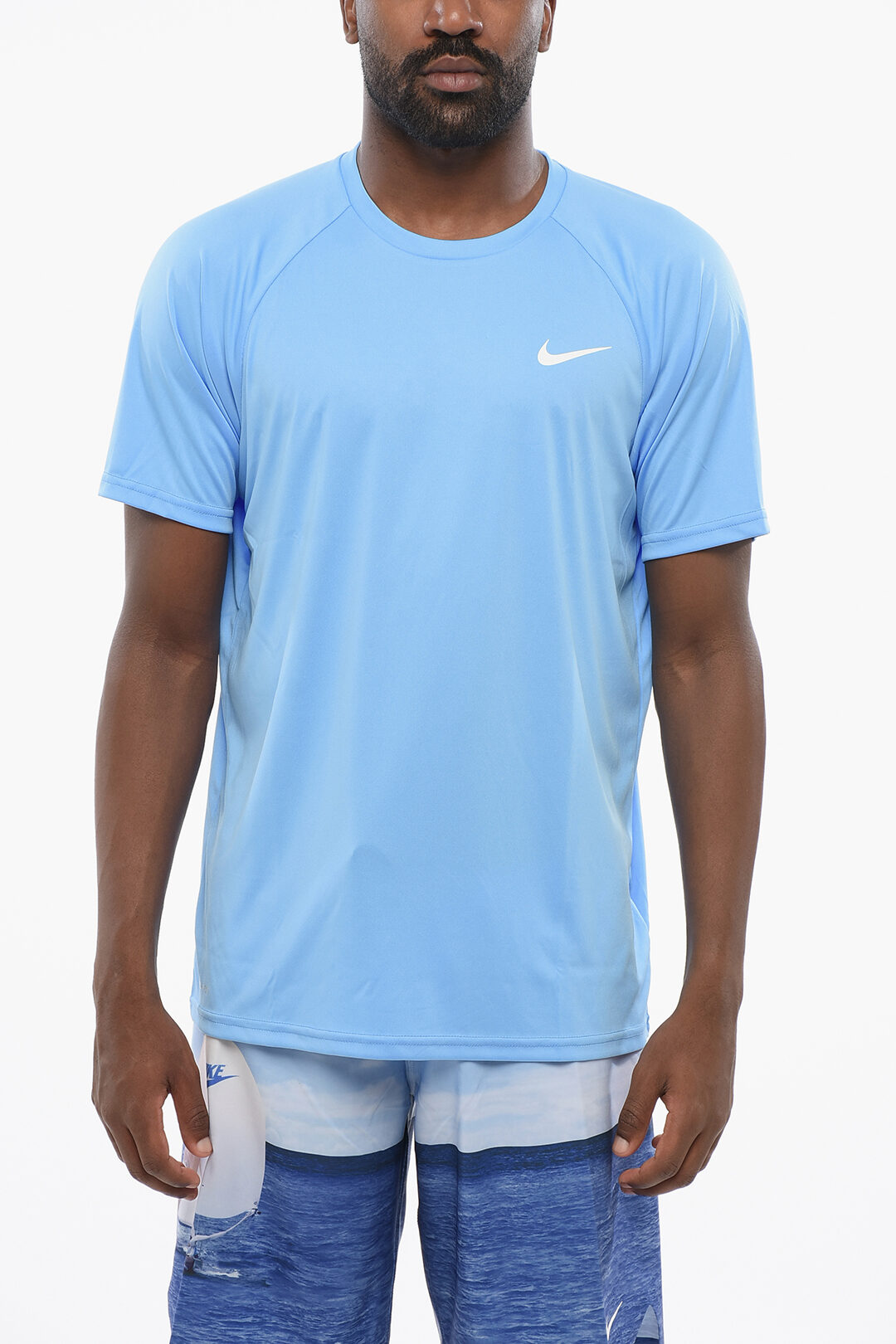 Nike SWIM Solid Color Dri-Fit Crew-neck T-Shirt men - Glamood Outlet