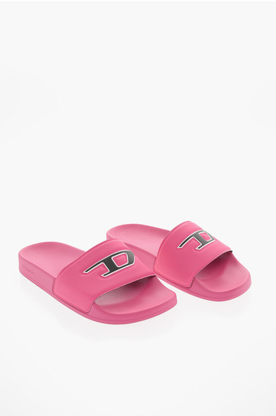 Diesel Swimming SA-MAYEMI Slides with Integrated D Logo women - Glamood ...