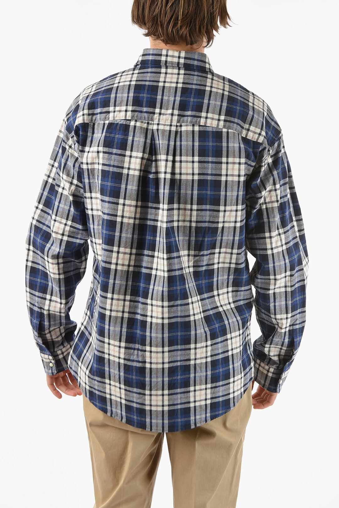 Dsquared2 Tartan Check Pattern Shirt with Flap Pocket men - Glamood Outlet