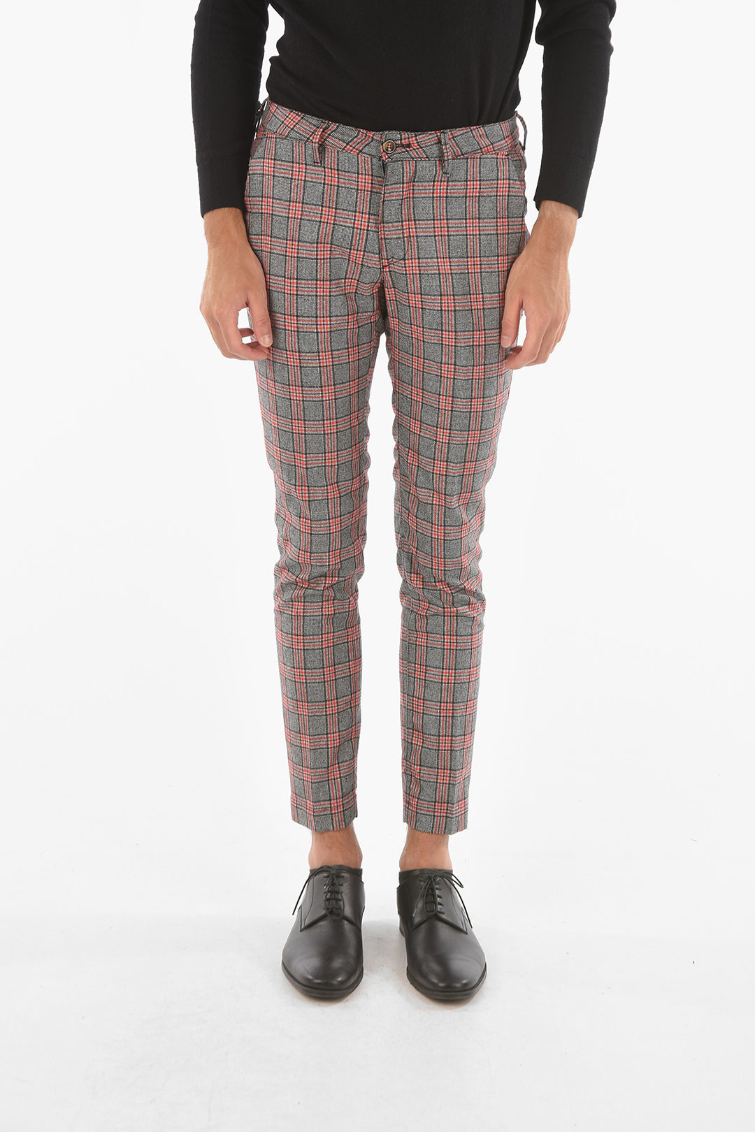 Cruna Tattersall Checkered ALWAYS Chino Pants men - Glamood Outlet