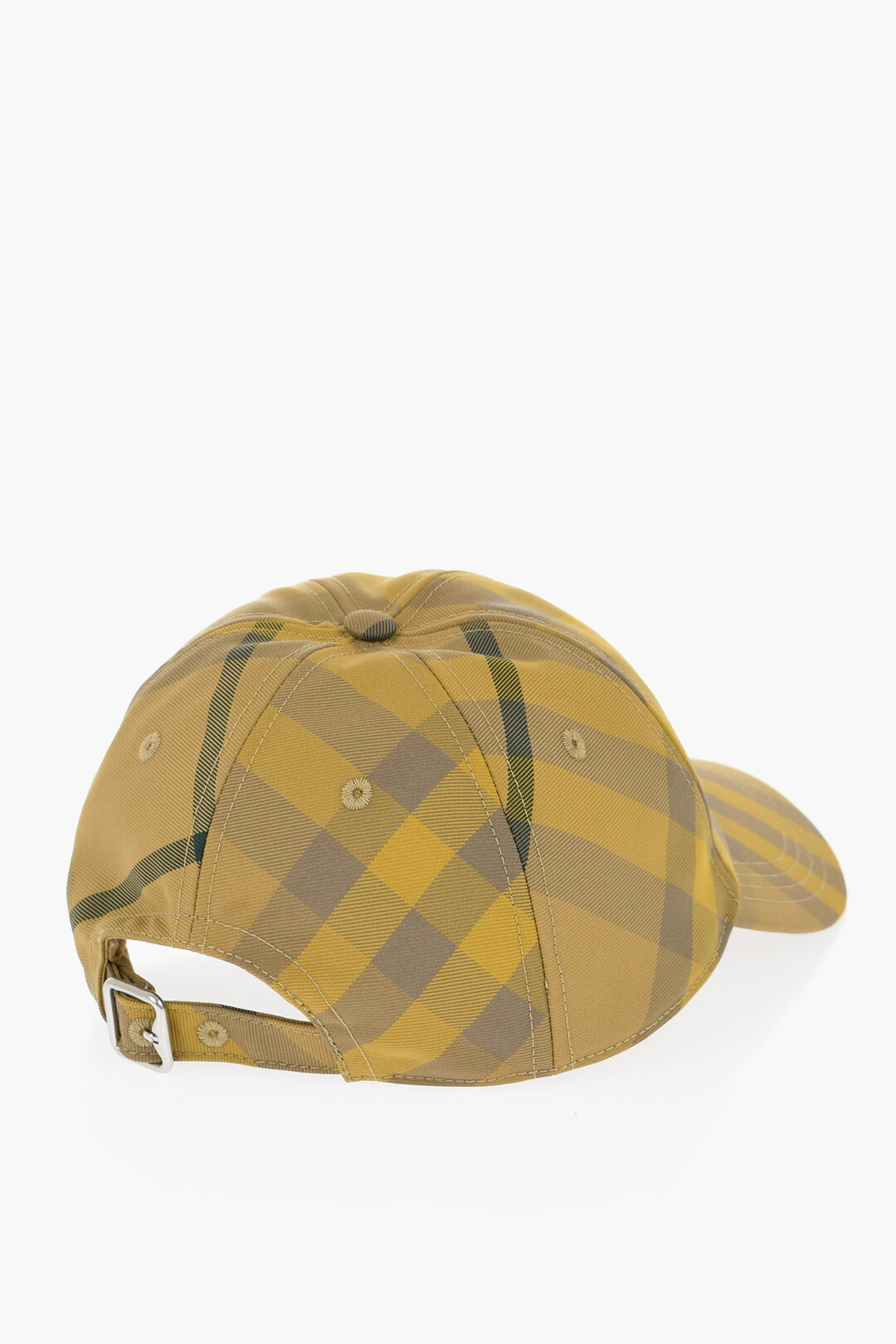Burberry Technical Fabric Checked Cap men - Glamood Outlet