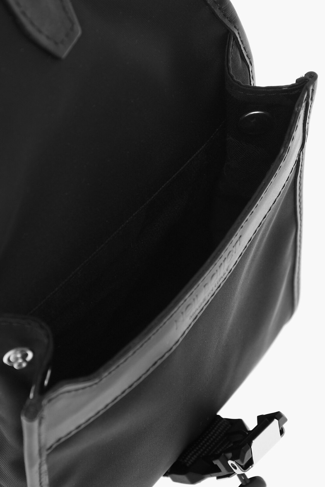 Neil Barrett Technical Fabric Crossbody Bag with Leather Details unisex ...