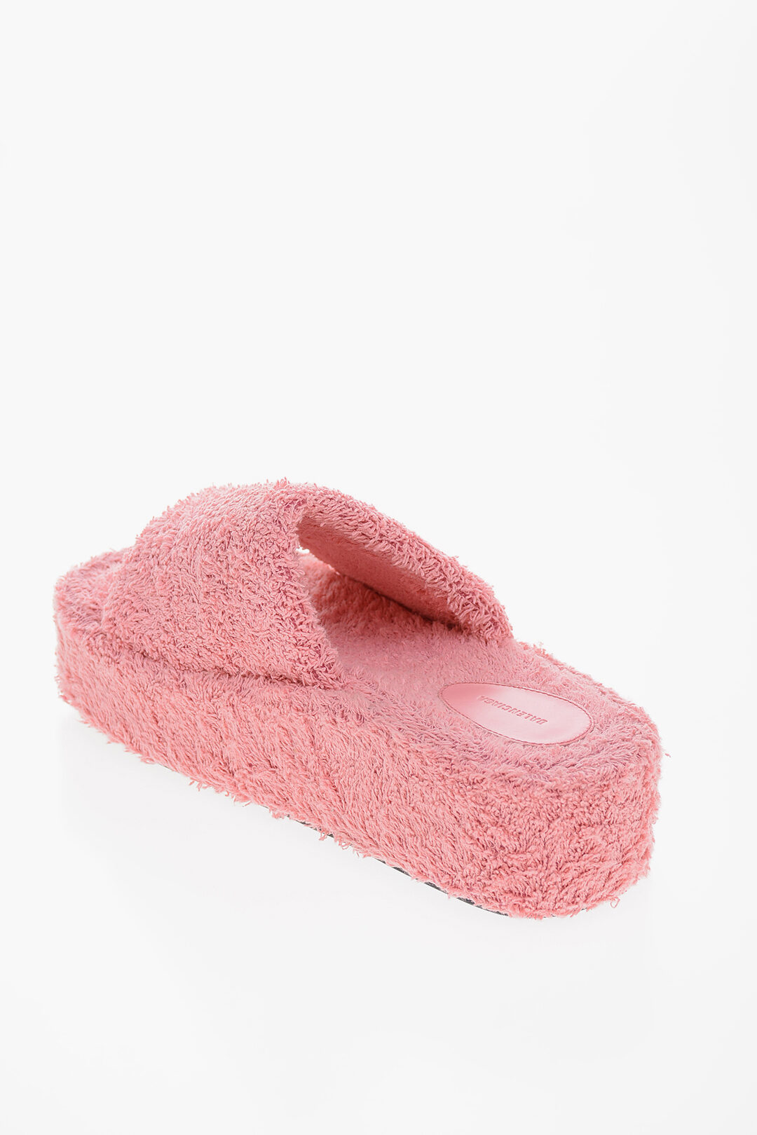 Balenciaga Terry SPONGY Platform Sliders women - Glamood Outlet