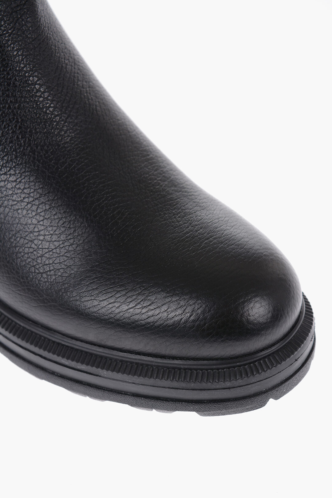 Woolrich Textured Leather Chelsea Boots women - Glamood Outlet