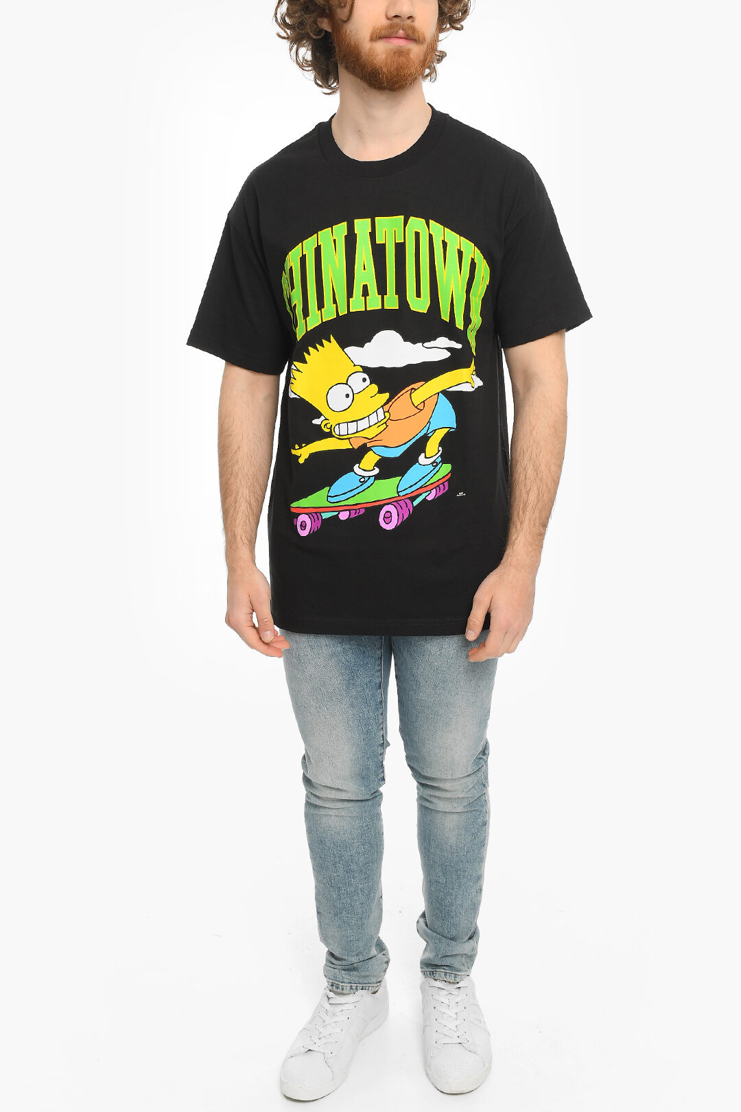 Market THE SIMPSONS Front Printed Crew-neck T-Shirt men - Glamood Outlet