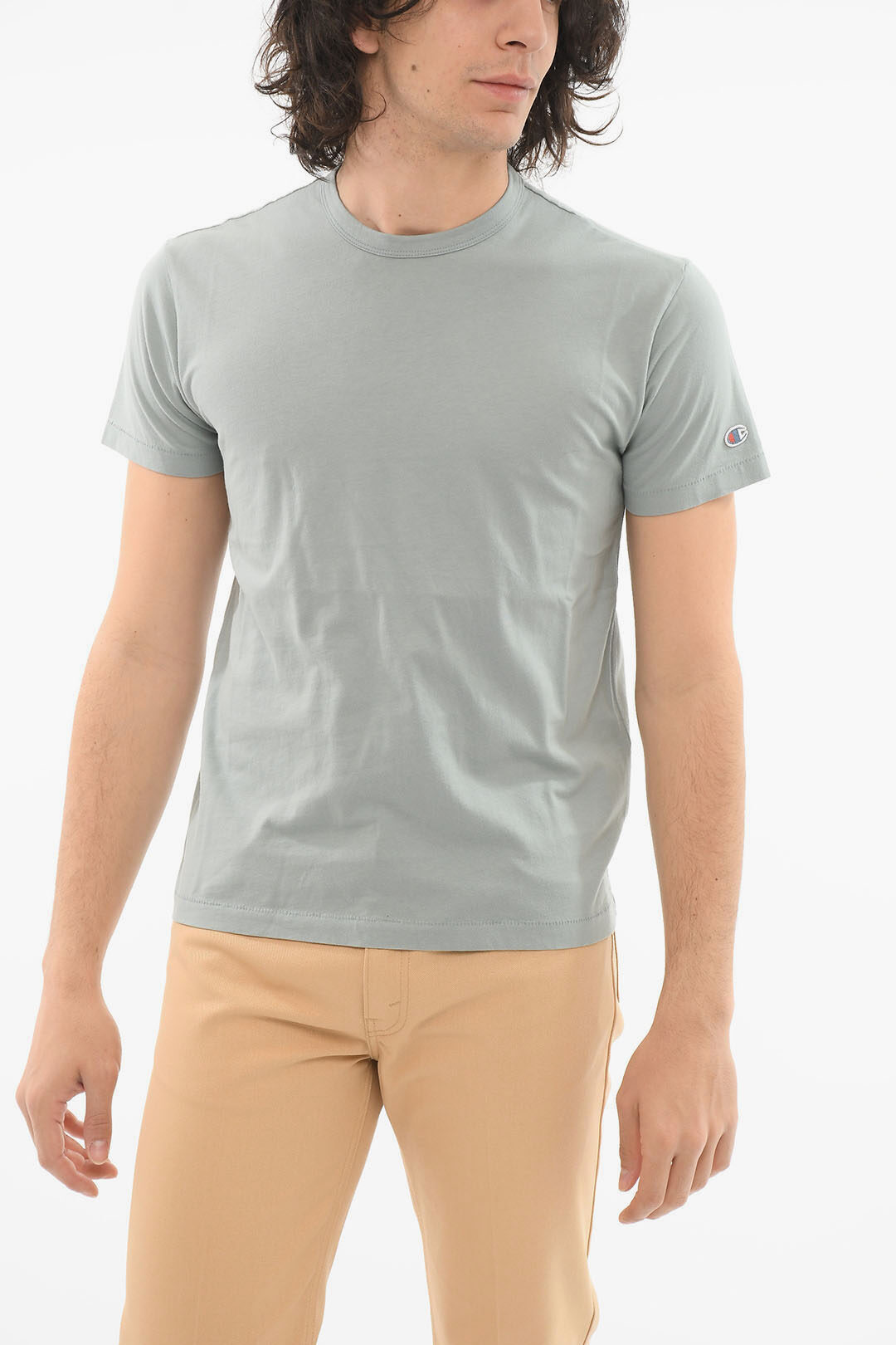 Champion TODD SNYDER Crewneck T-shirt with Embroidered Logo men - Glamood Outlet