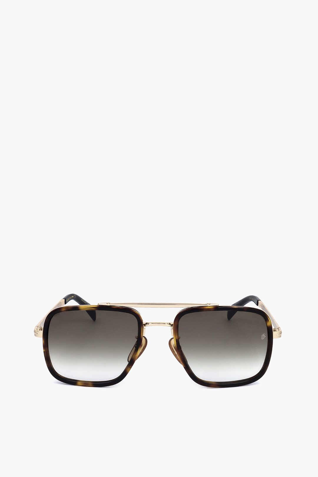 David Beckham Tortoiseshell Aviator Sunglasses with Gradient Lenses men ...