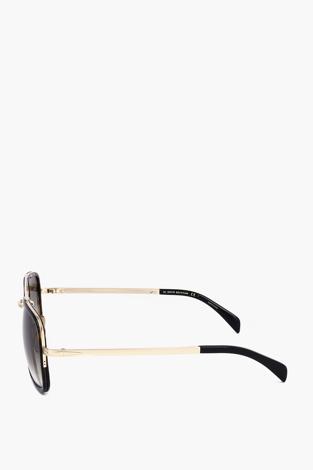 David Beckham Tortoiseshell Aviator Sunglasses with Gradient Lenses men ...