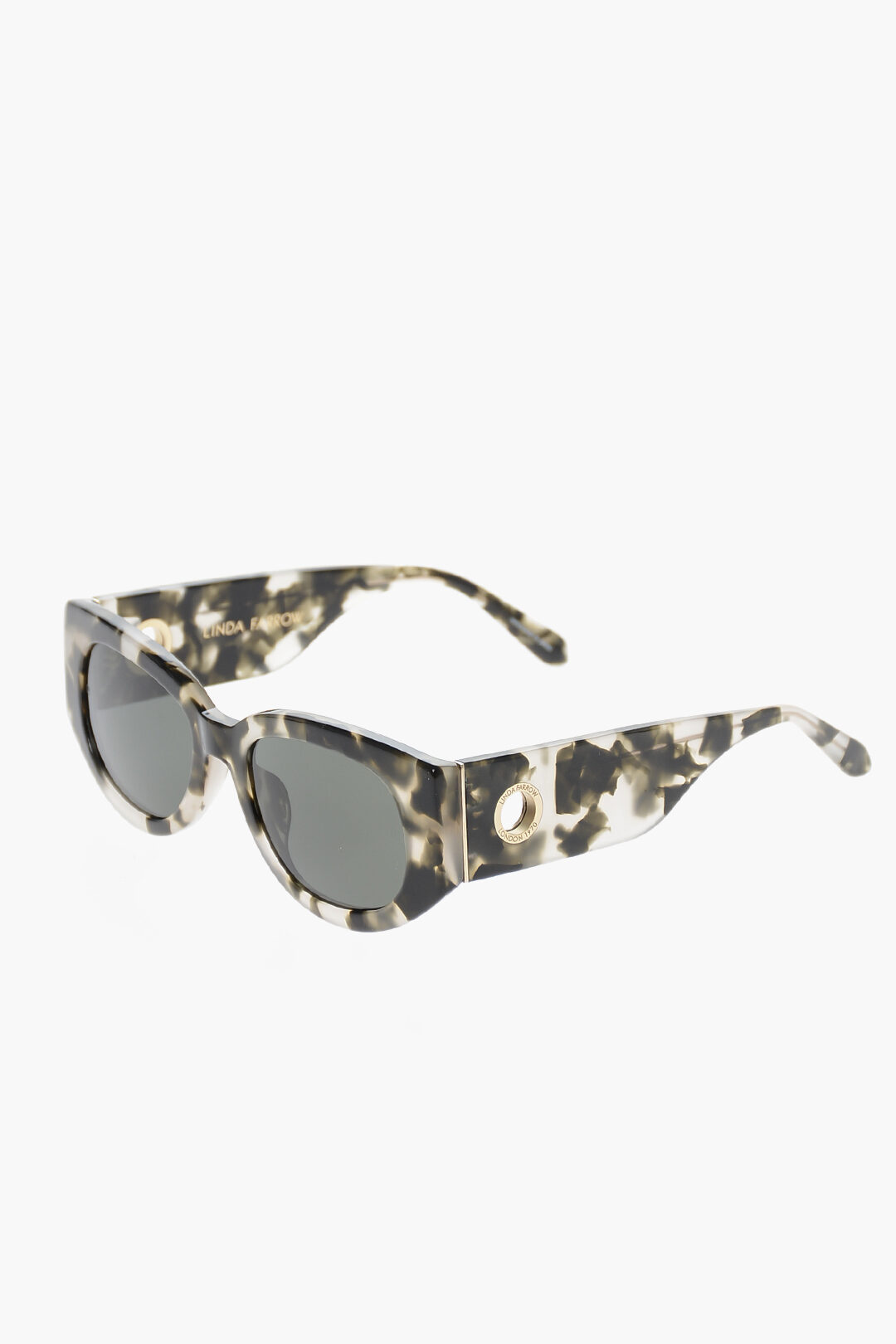 Linda Farrow Tortoiseshell D-Frame DEBBIE Sunglasses women - Glamood Outlet