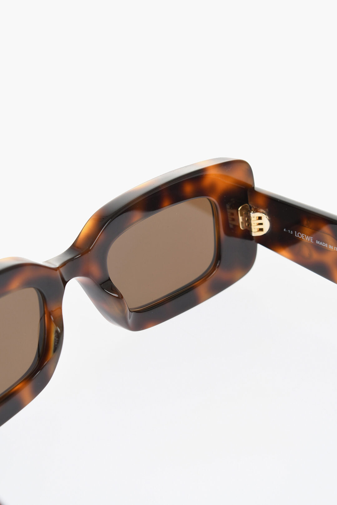 Loewe Tortoiseshell Effect Rectangular Frame Sunglasses women - Glamood ...