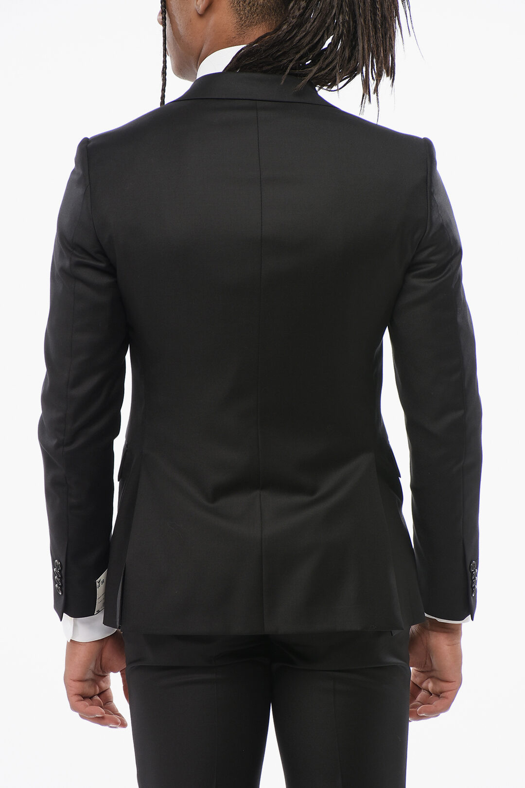 Corneliani TREND Virgin Wool Suit with Flap Pockets men - Glamood Outlet