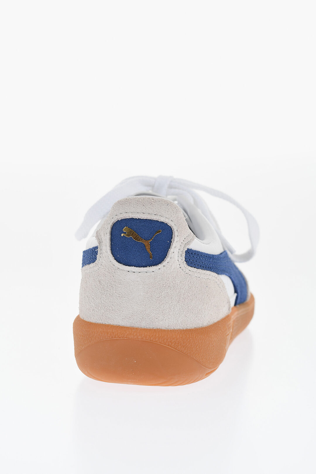 Puma Tricolor Leather and Suede PALERMO Low-Top Sneakers men - Glamood ...