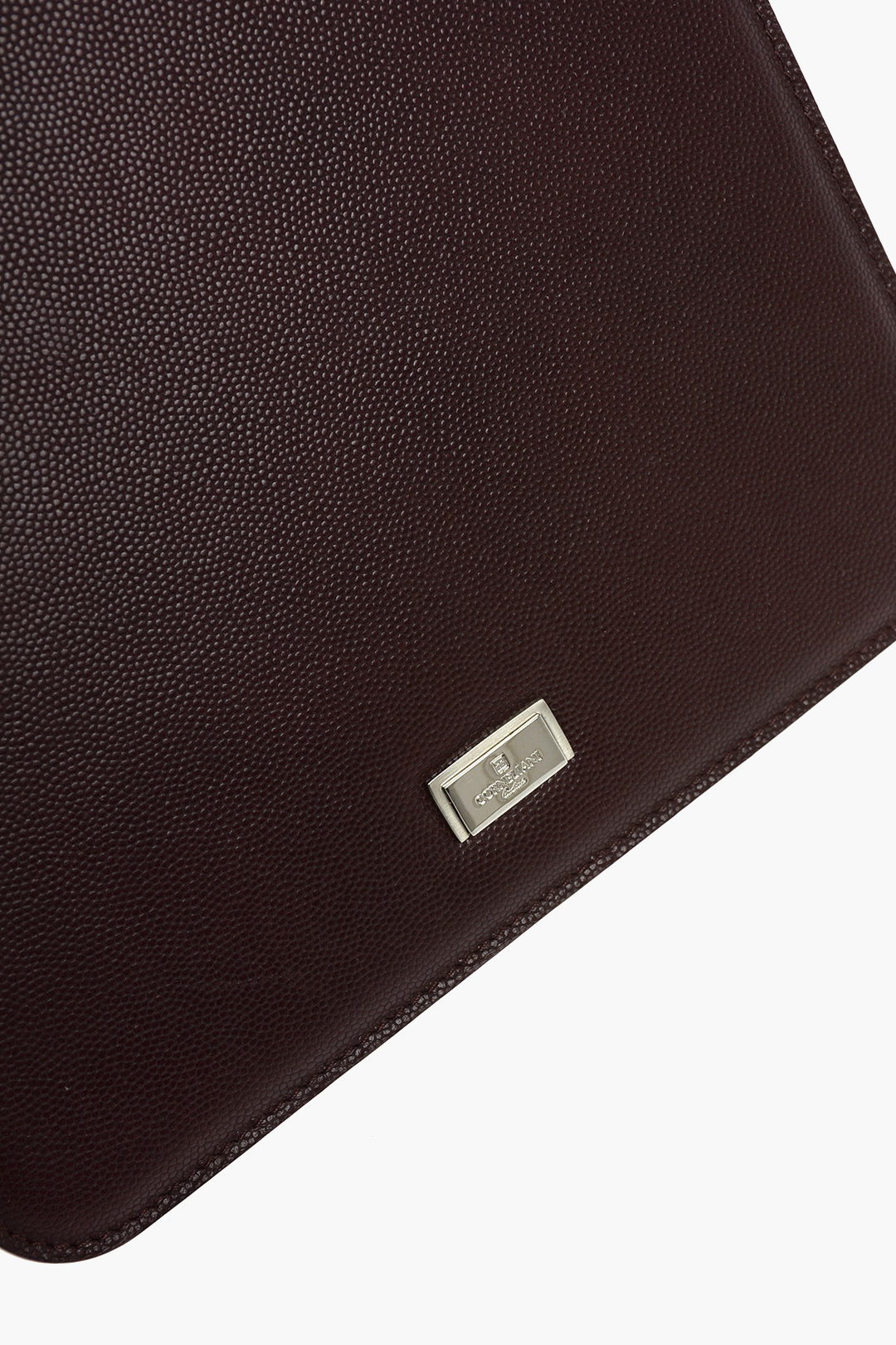 Corneliani Tumbled Leather Tablet Case men - Glamood Outlet
