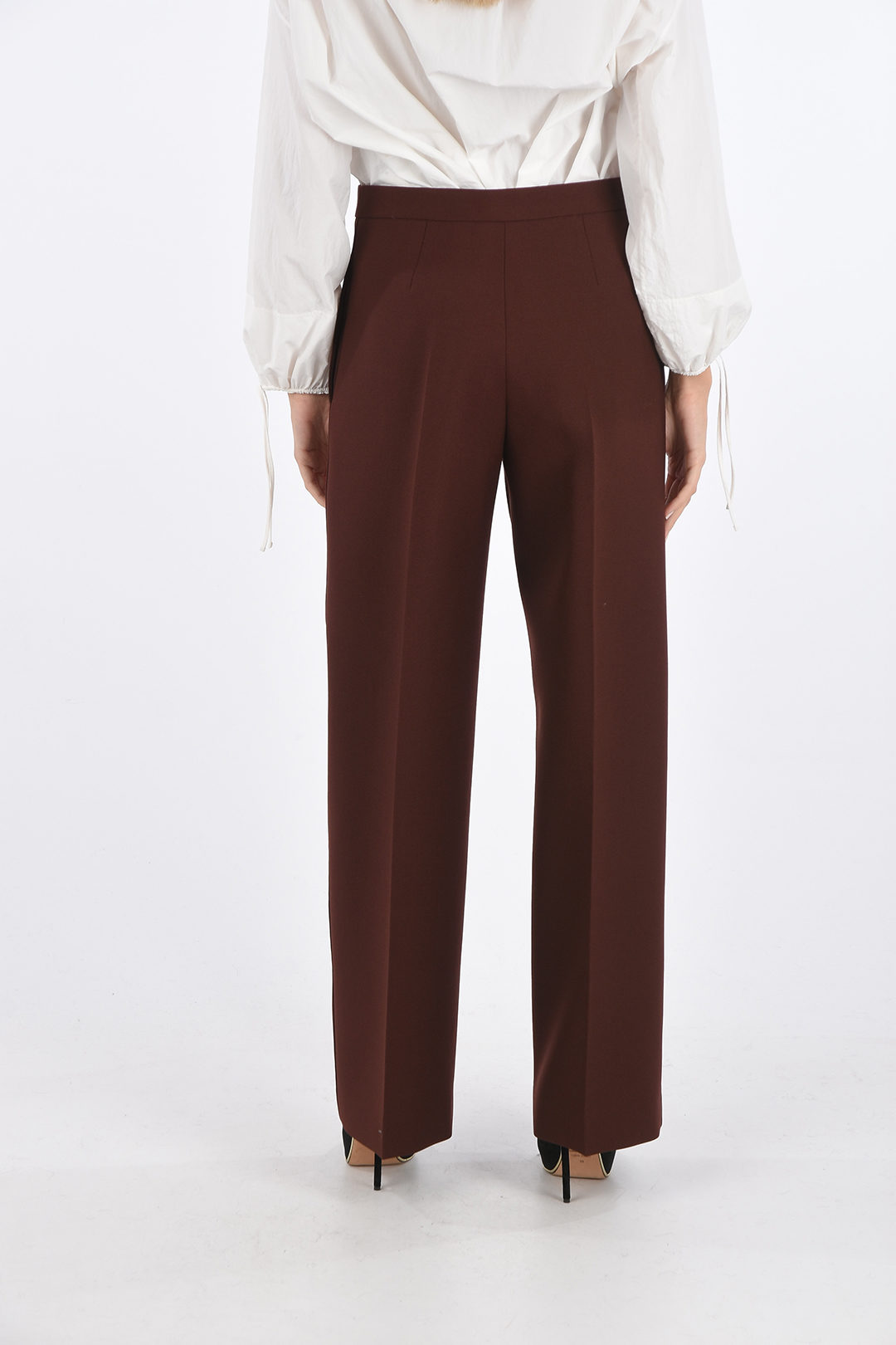 Jil Sander Twill NICHOLAS Palazzo Pants women - Glamood Outlet