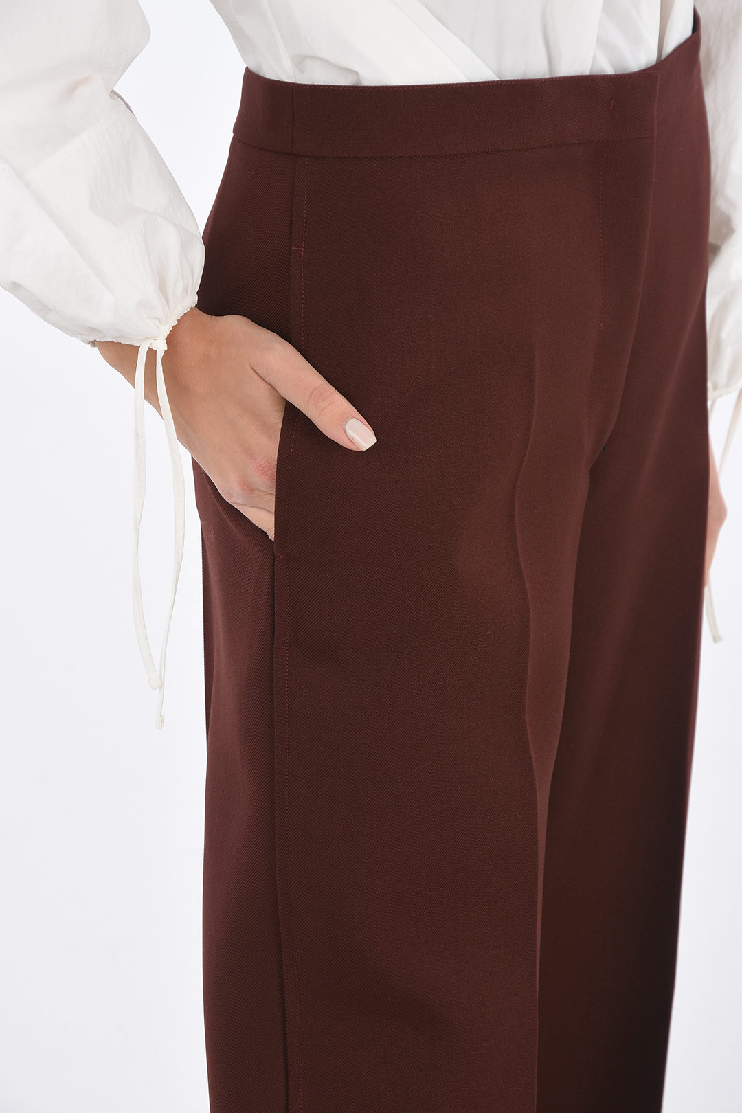 Jil Sander Twill NICHOLAS Palazzo Pants women - Glamood Outlet