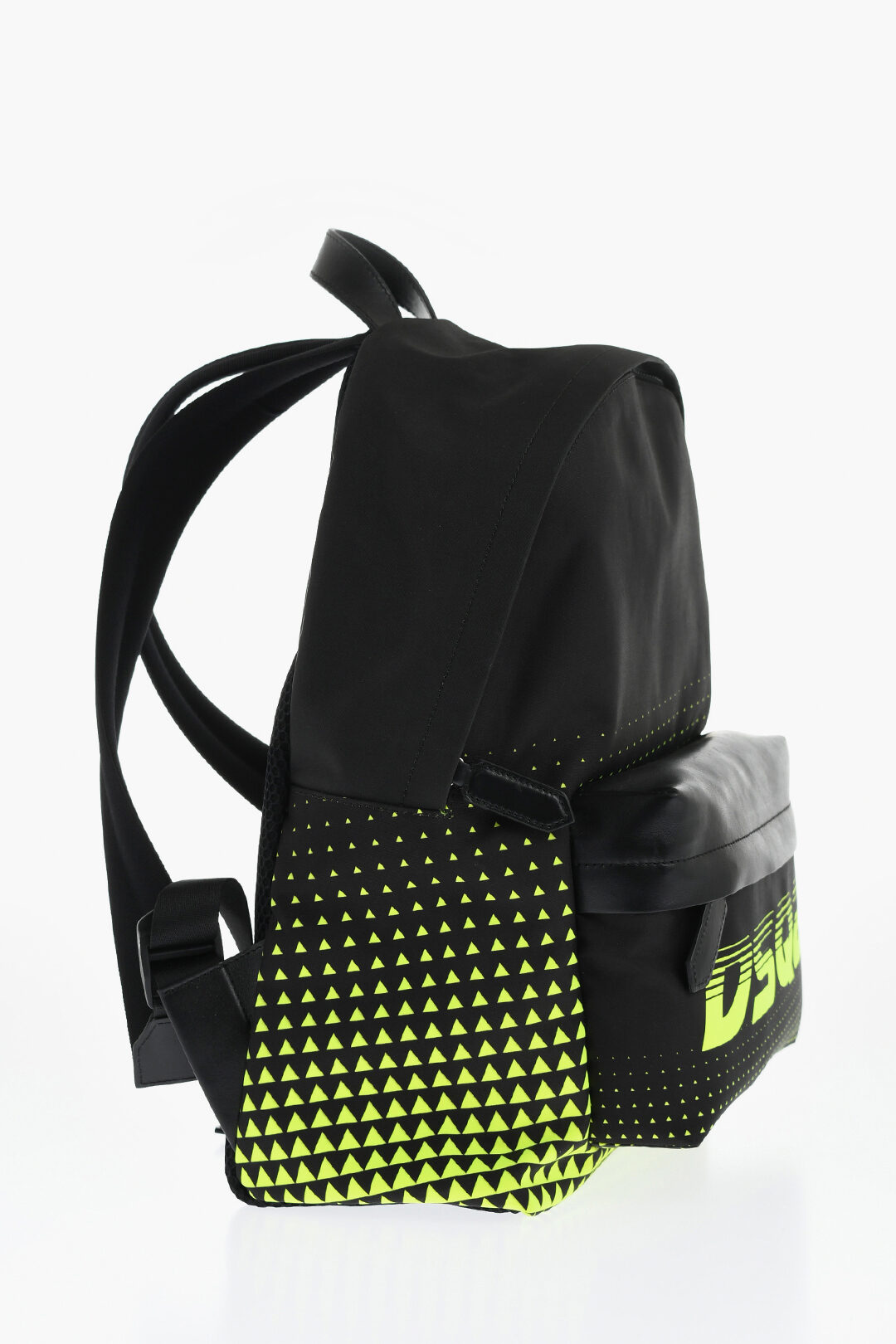 Dsquared2 Two-Tone Backpack with Leather Trims men - Glamood Outlet