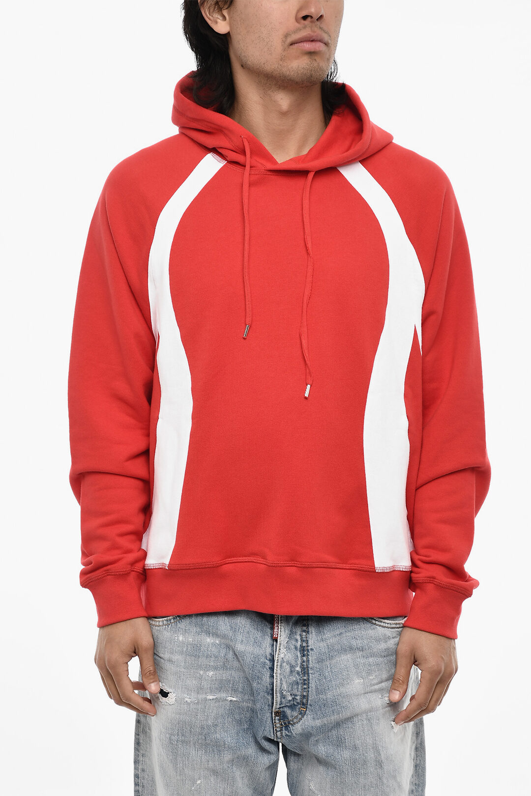 Dsquared2 Two-Tone Cotton Hoodie men - Glamood Outlet