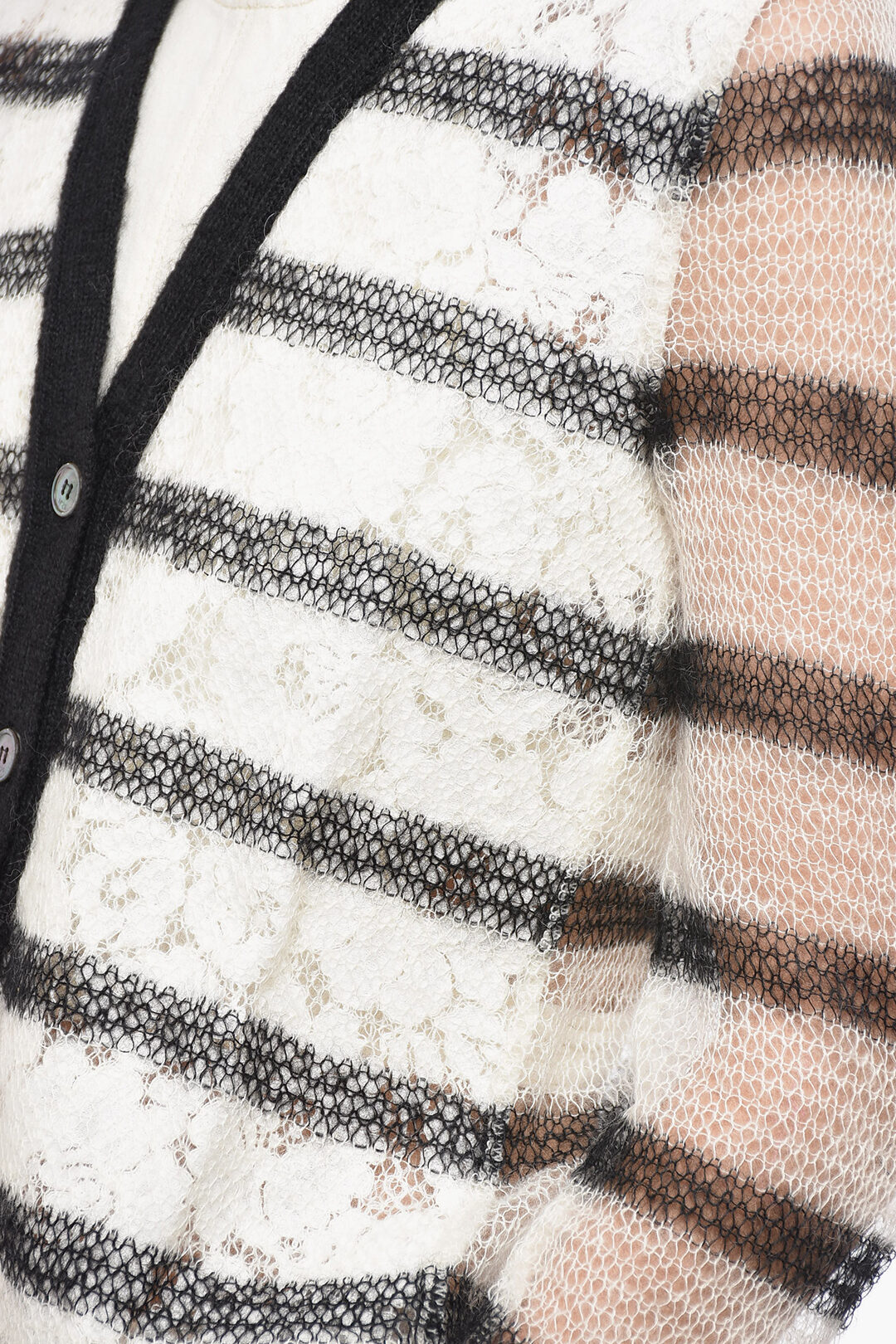 N.21 Two-Tone Crochet Cardigan women - Glamood Outlet