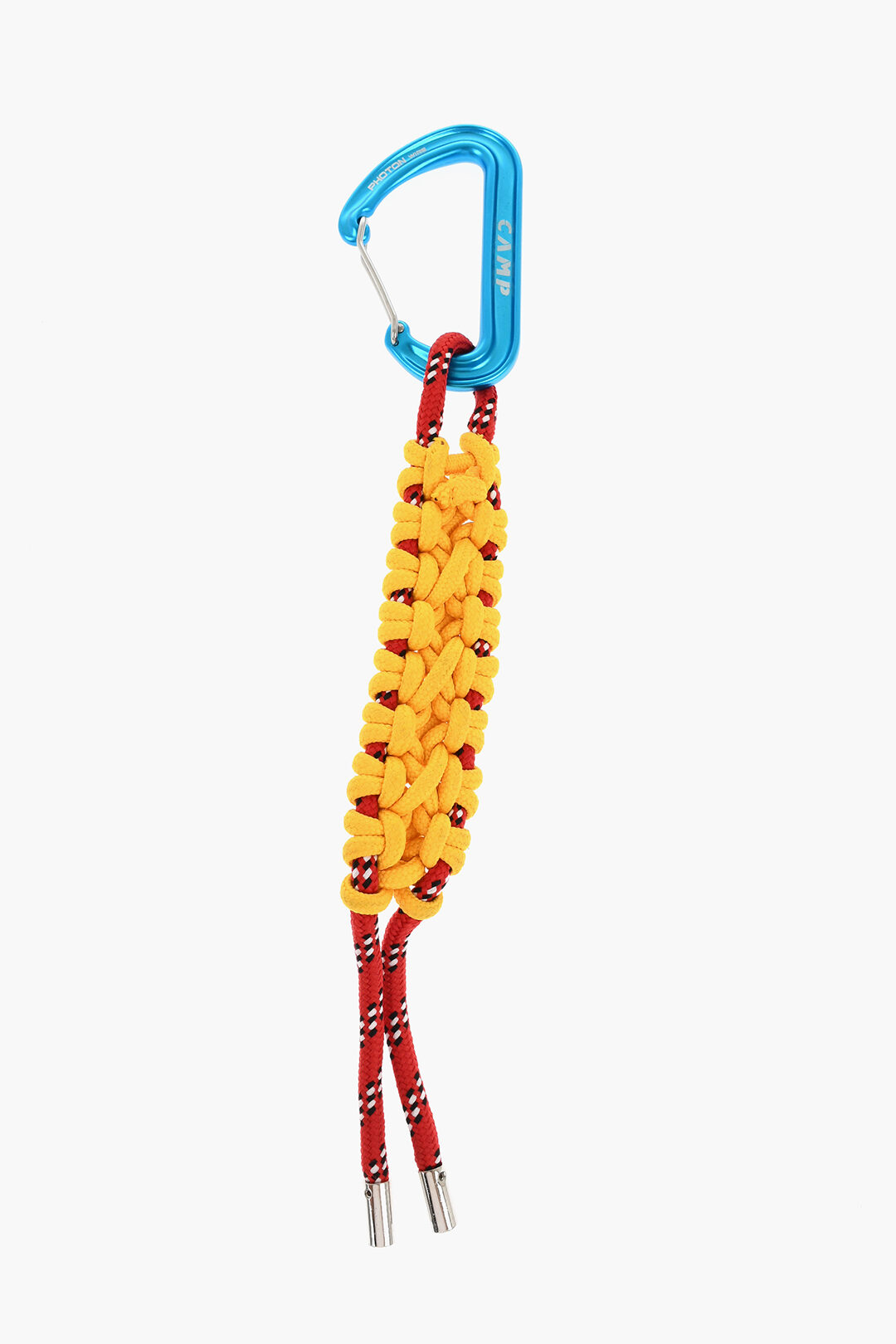 Dsquared2 Two-Tone Fabric Keychain With Maxi Carabiner men - Glamood Outlet