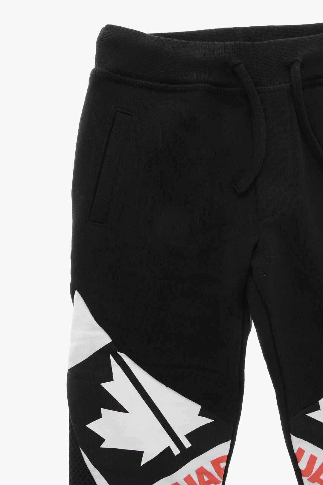 Dsquared2 Kids Two-Tone Joggers with Mesh Details unisex children boys ...