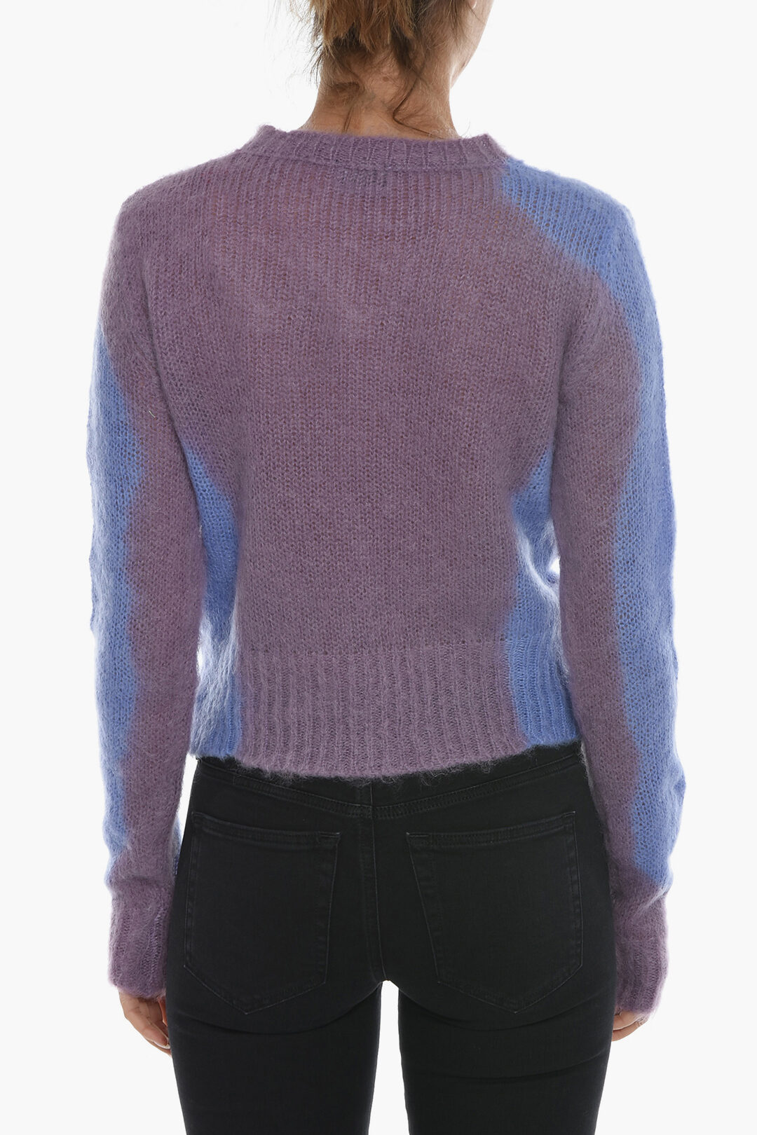 Diesel Two-Tone M-ILADY Cropped Sweater women - Glamood Outlet