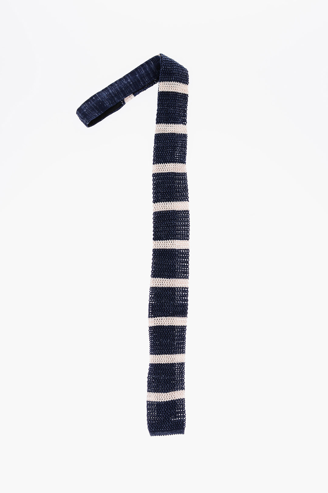 Corneliani Two-Tone Silk and Flax Tie men - Glamood Outlet